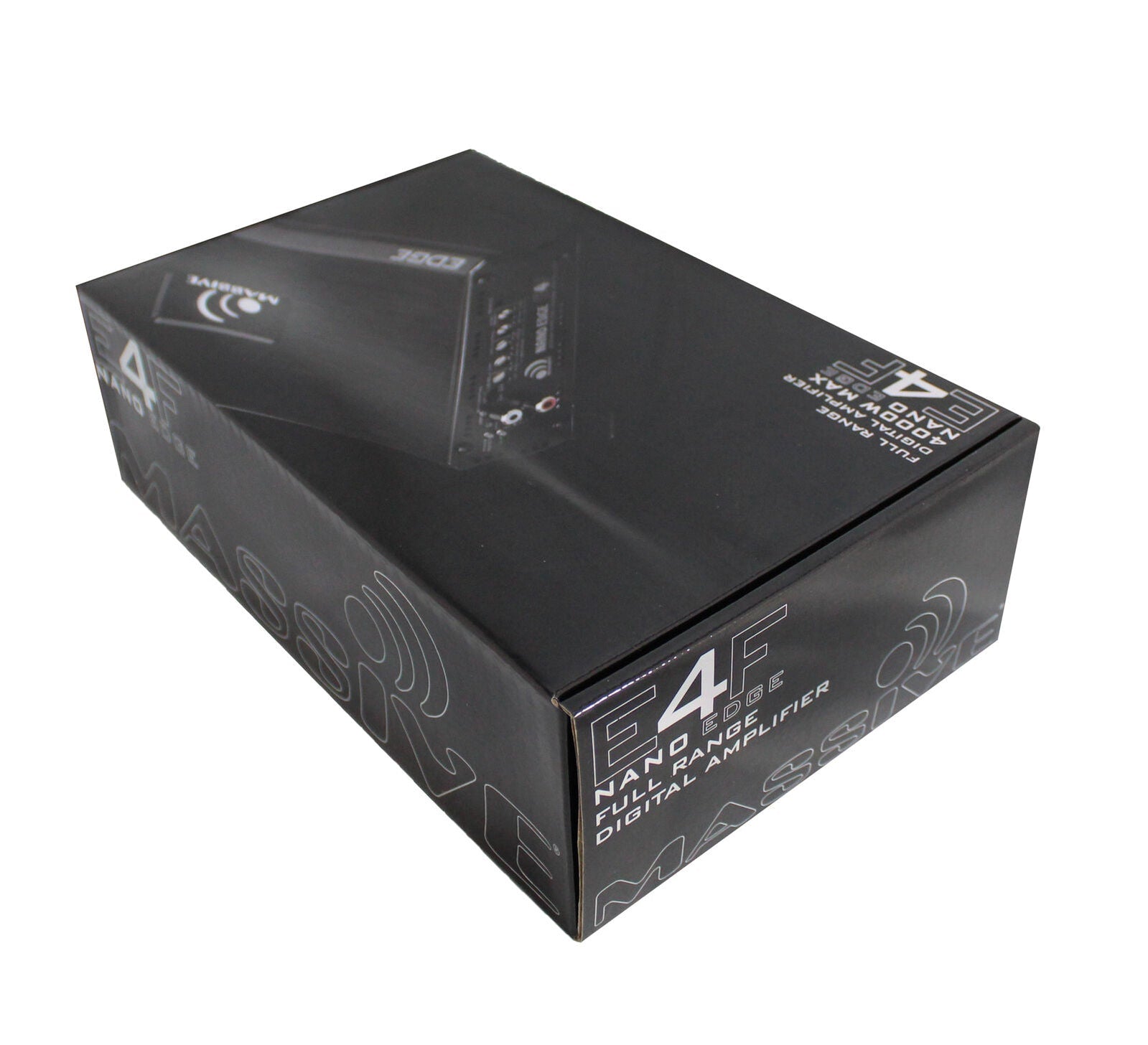 Massive Audio E4F Monoblock 4 Channel 4000W Full Range Amplifier — Big ...