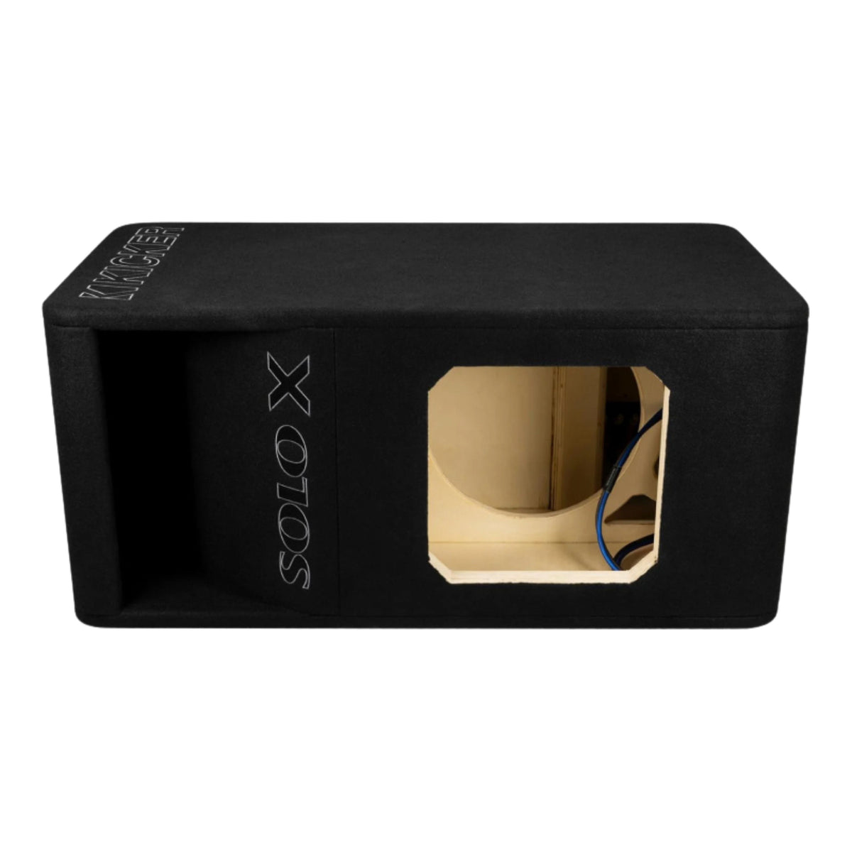 Kicker L7X Series SoloX 12" Single Ported unloaded Subwoofer Box 49VUL ...