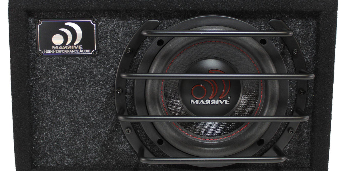 Massive Audio BT12 12" 600 W 2 Ohm Loaded Subwoofer Ported Enclosure ...