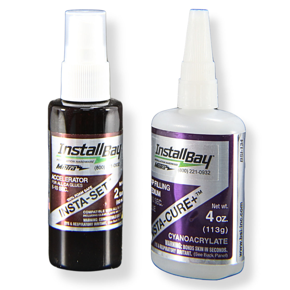 Insta-Cure 4oz Gap Filling Medium Glue w/ Insta-Set Accelerator Adhesi — Big Jeff Online Inc