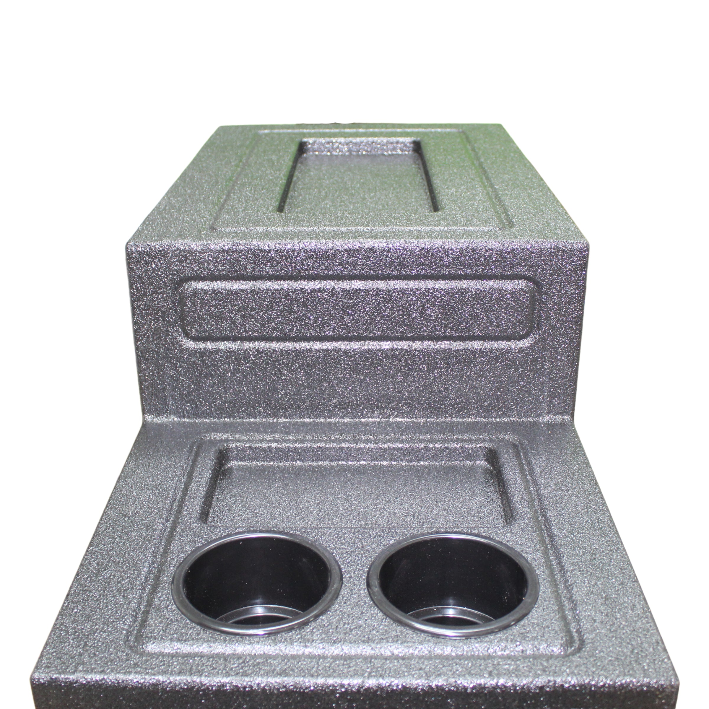 King Boxes 12" Center Console Vented Woofer Cutout w/ (2) 6.5" &(2) 3 ...