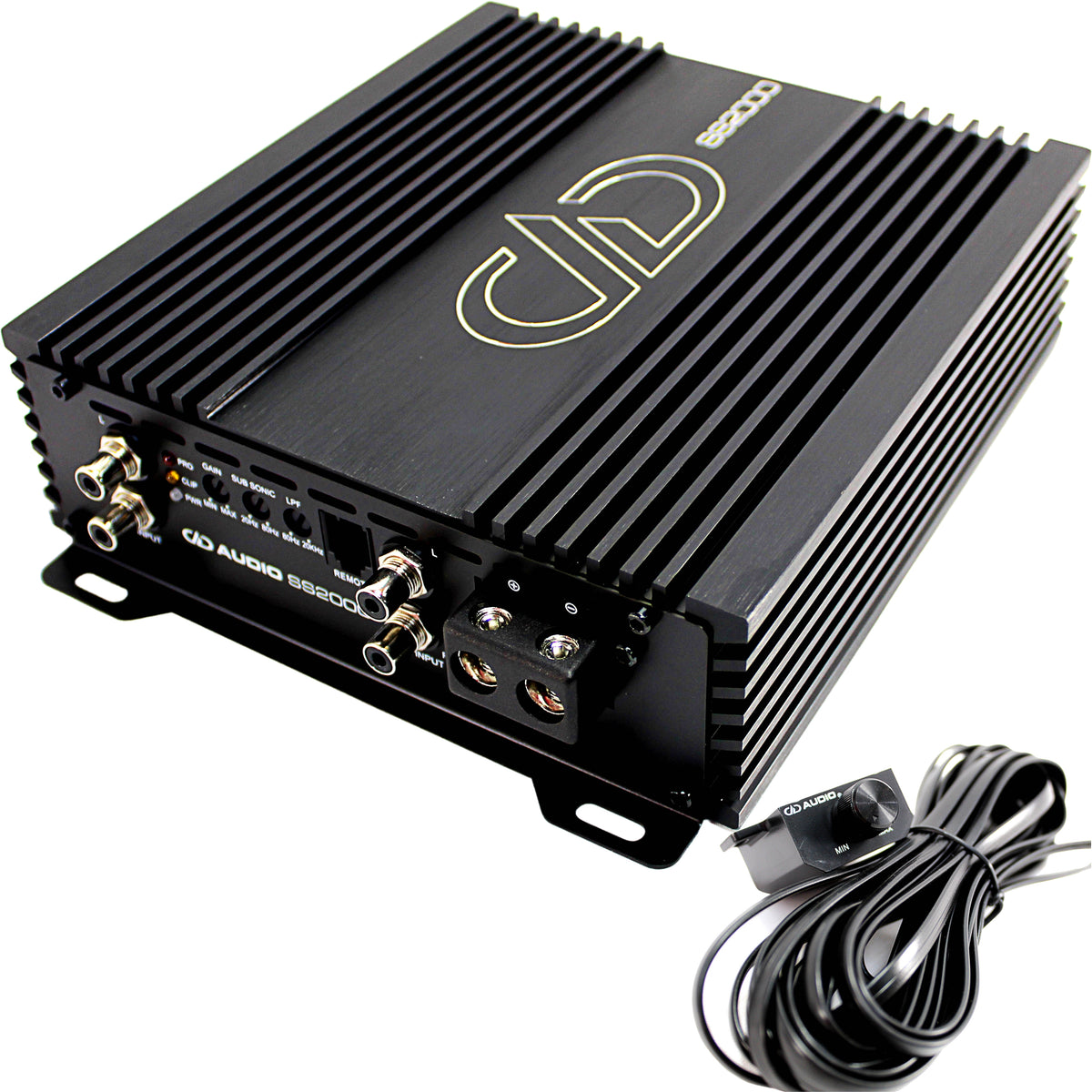2000W 1-Ohm Class-D Full-Range Compact Monoblock Amplifier DD Audio SS ...