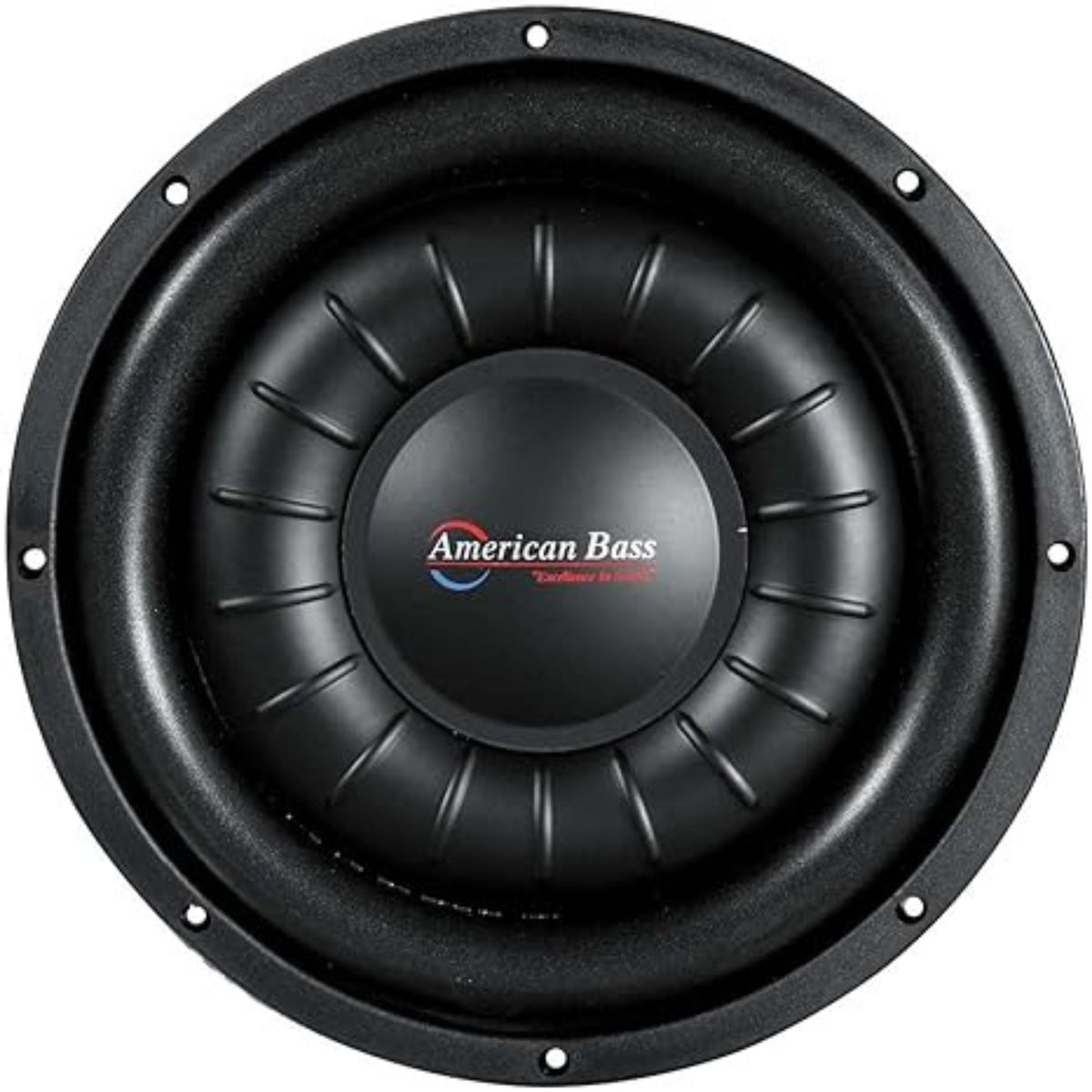 American Bass Hawk 10" Dual 4-Ohm 700W RMS Slim Subwoofer / AB-HAWK-10 ...