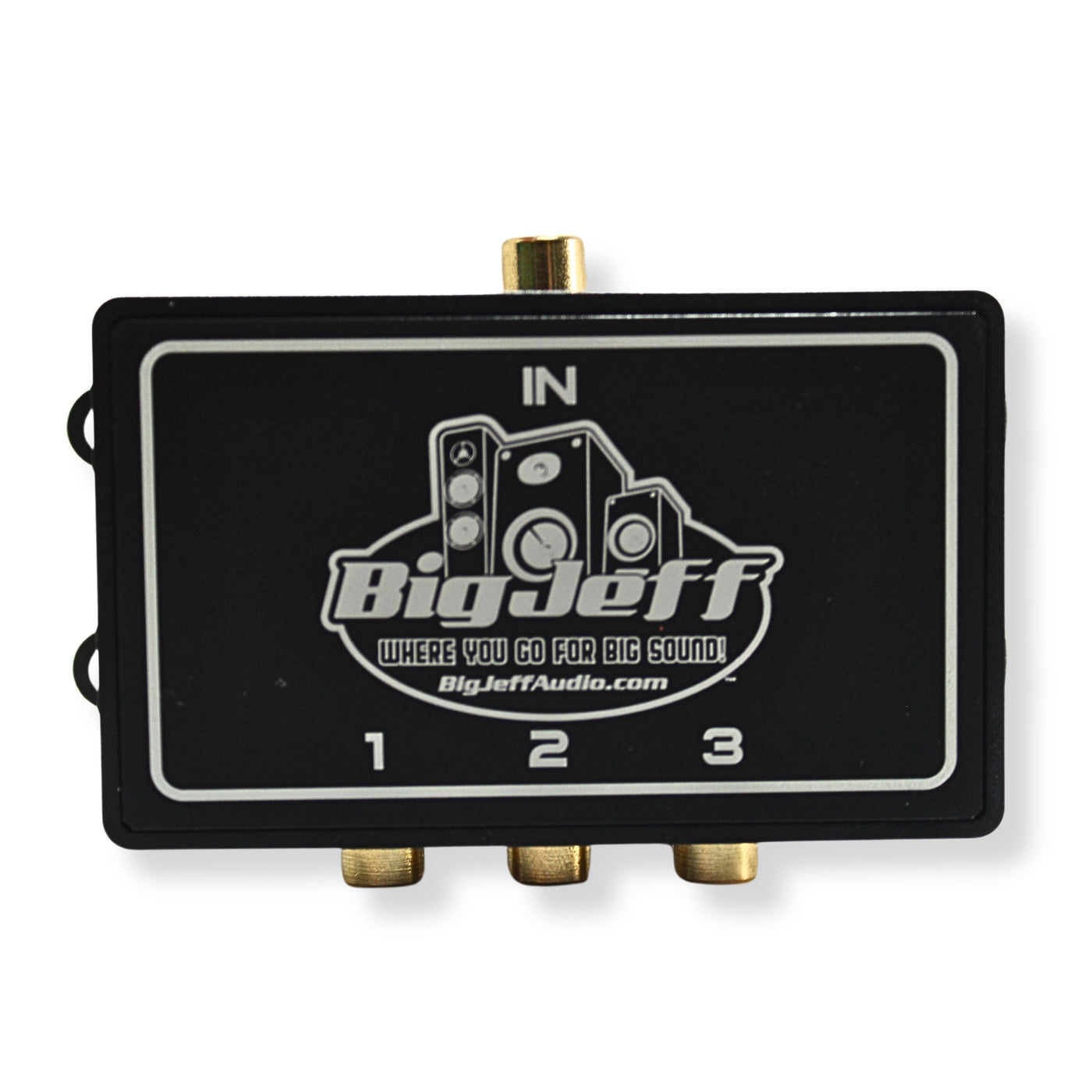 Big Jeff 2x6 RCA Splitter – 1-to-3 Pair Cockbox Audio Block — Big Jeff ...