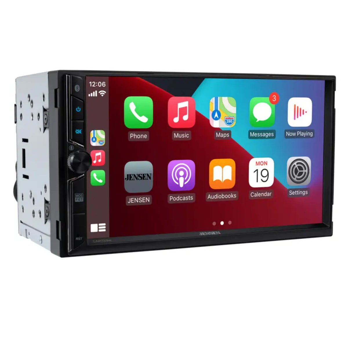 Jensen 7" Touchscreen Bluetooth Car Radio with Backup Camera - CAR723W ...