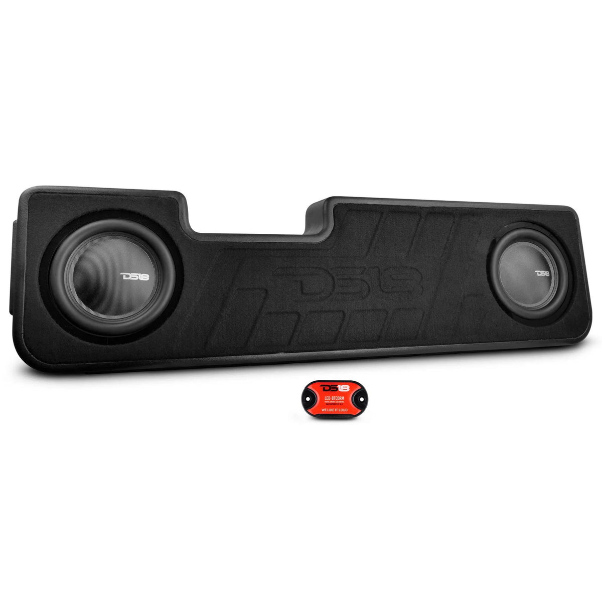 DS18 Dual 10" Subwoofer Loaded Enclosure For Chevrolet Silverado W/ LE ...