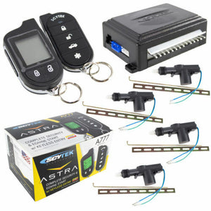 Car Alarm Security System, Keyless Entry 2-Way LCD Scytek A777 — Big ...