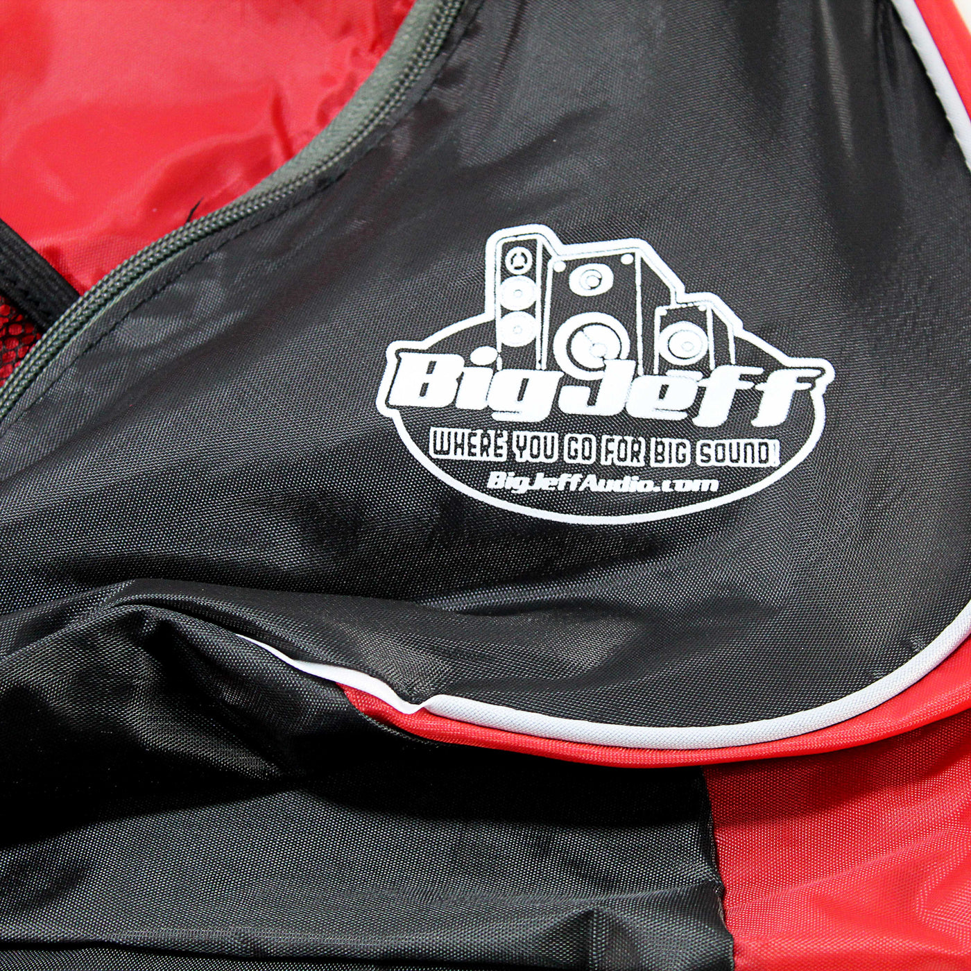 Official Big Jeff Audio Chico Chest Sling Crossbody Bag Red and Black ...