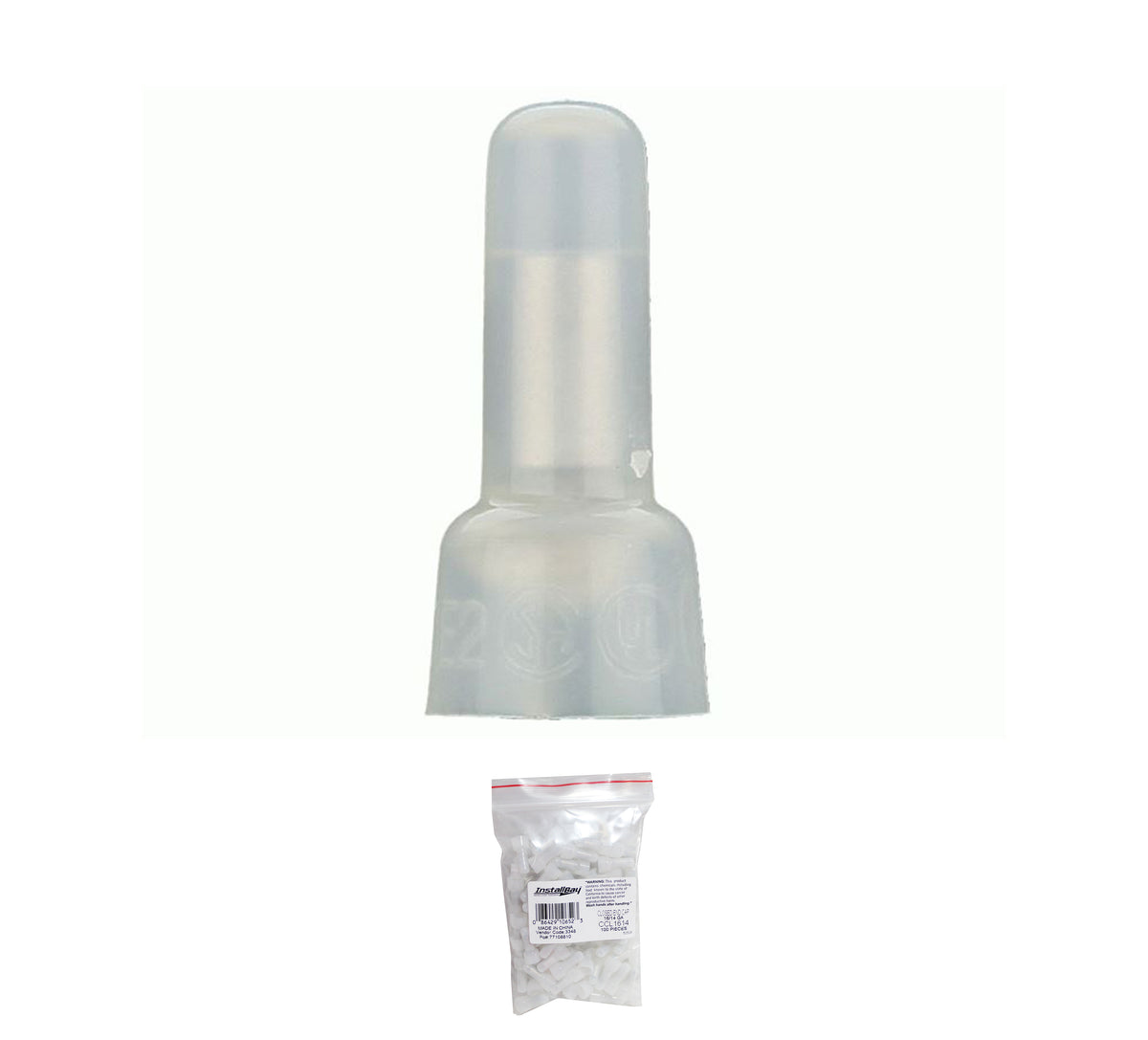 Install Bay Nylon Long Neck Crimp Cap 16-14 Gauge Wire Connector 500 P ...