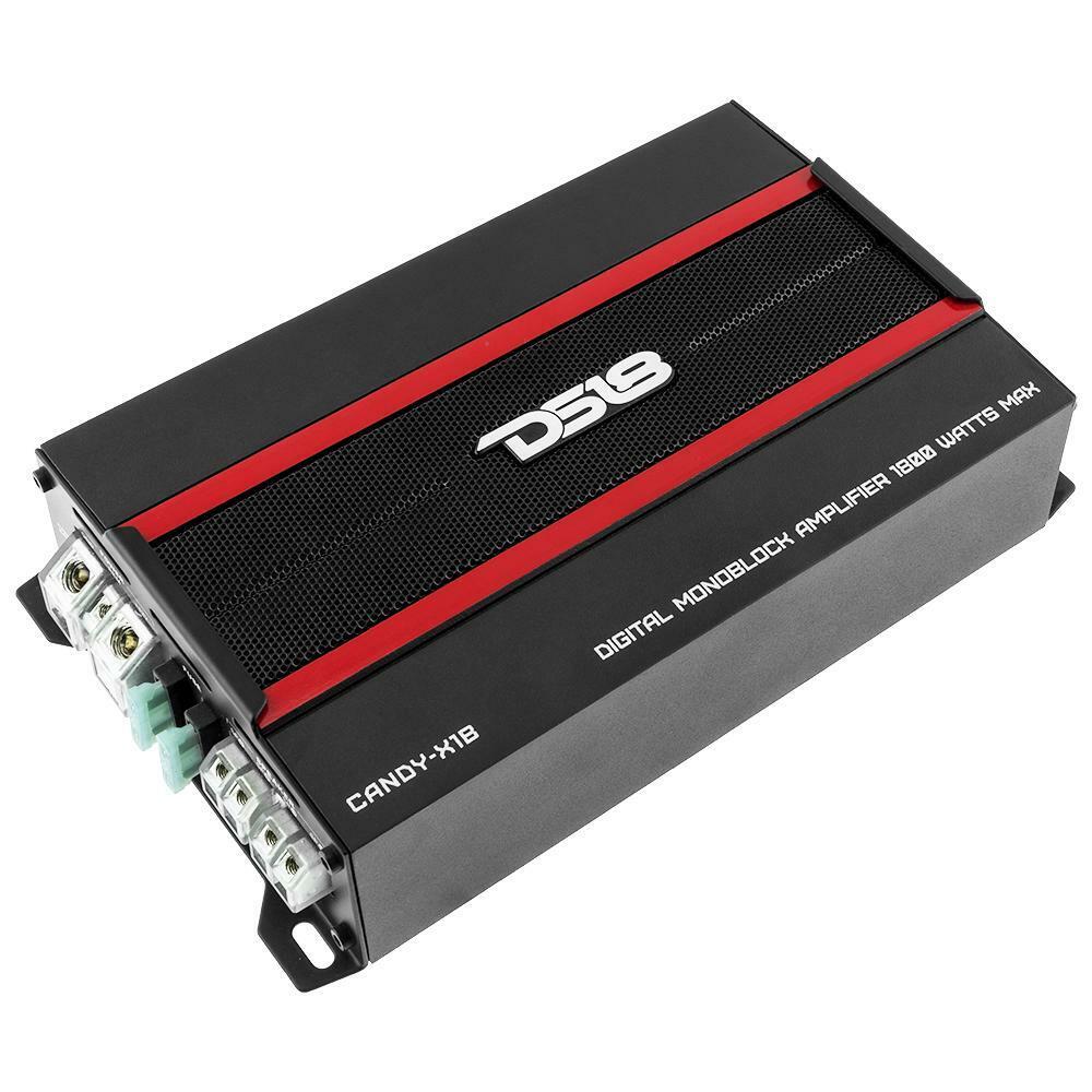 DS18 2 Channel Digital Monoblock Amp Class D 1800W 1 Ohm CANDY-X1B ...