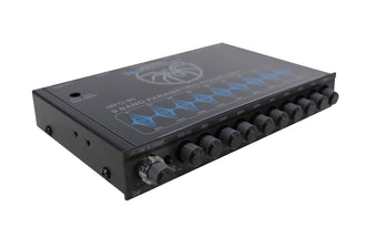 1/2 DIN 9 Band Equalizer w/ Sub Level Control 8V Pro Car Audio MPQ-90 ...