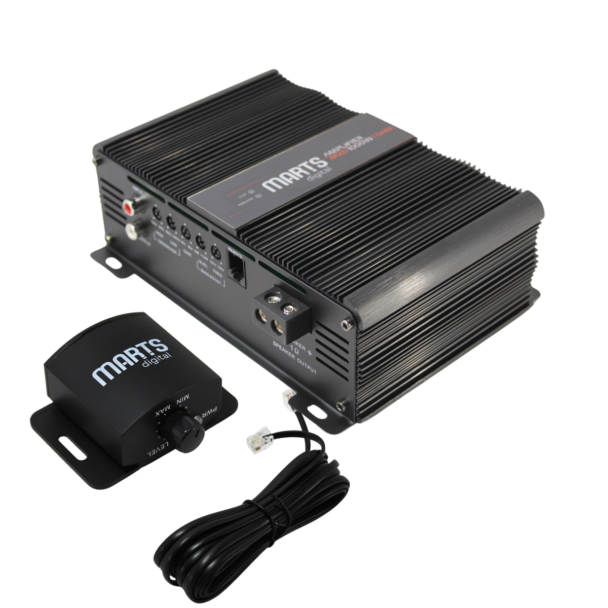 Marts Digital Monoblock Amplifier Full-Range Class D 1000w 1 Ohm MXD-1 ...