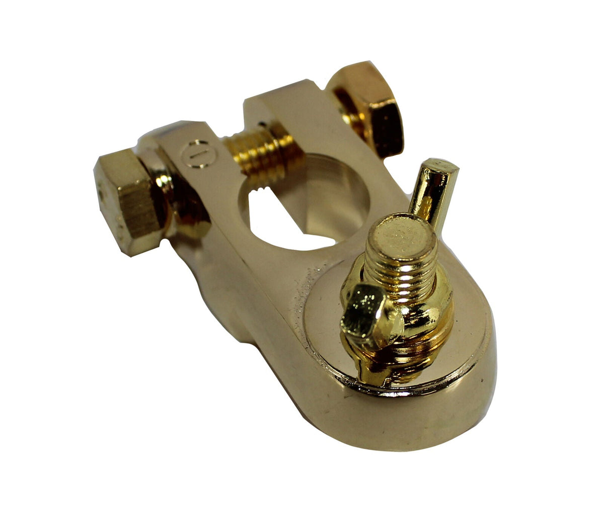 Metra 24K Gold Plated 5/16" Bolt Negative Battery Terminal R4BTWN — Big ...