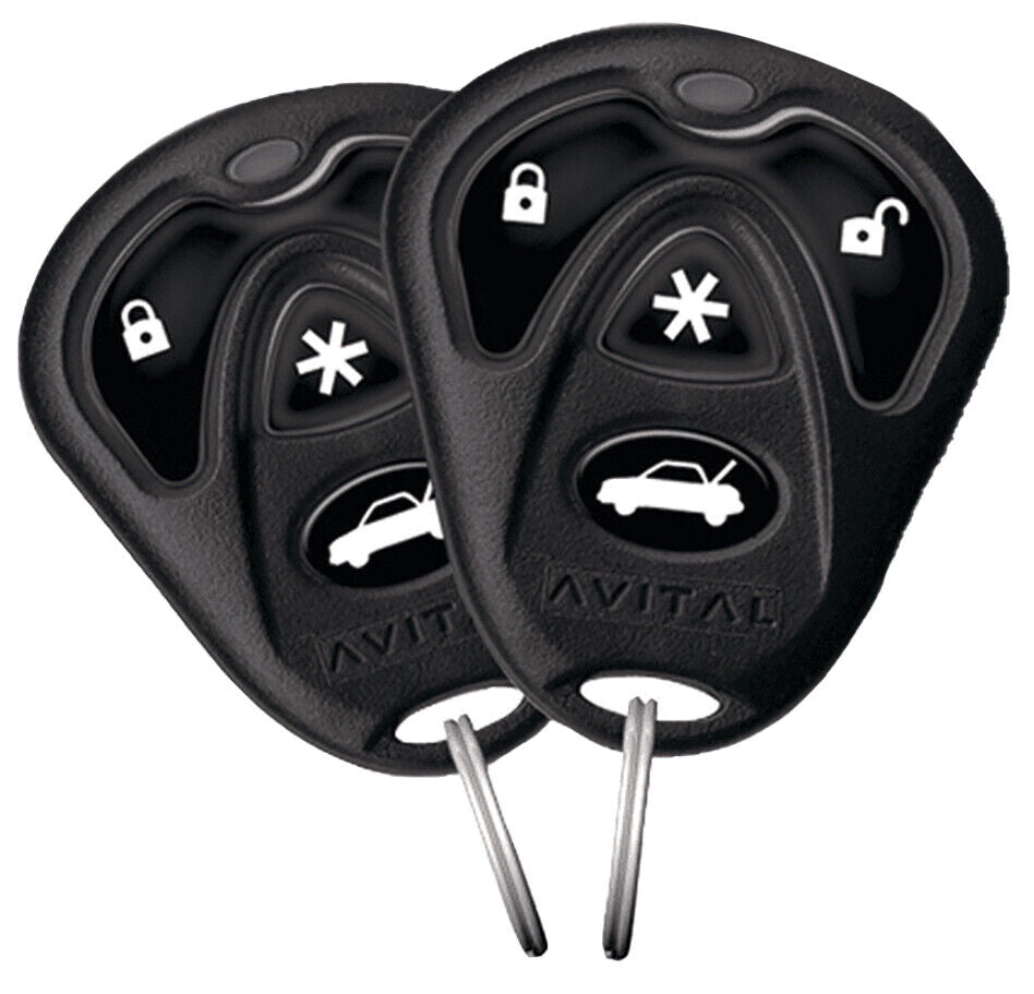 Avital 1-Way Keyless Entry System with Two 4-Button Remotes 2101L — Big ...