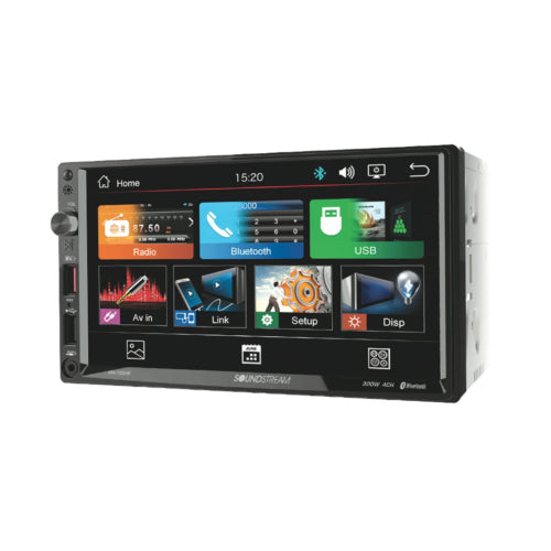 SoundStream HD 7" 800 x 480 LCD Bluetooth, Aux Head unit VM-700HB — Big ...