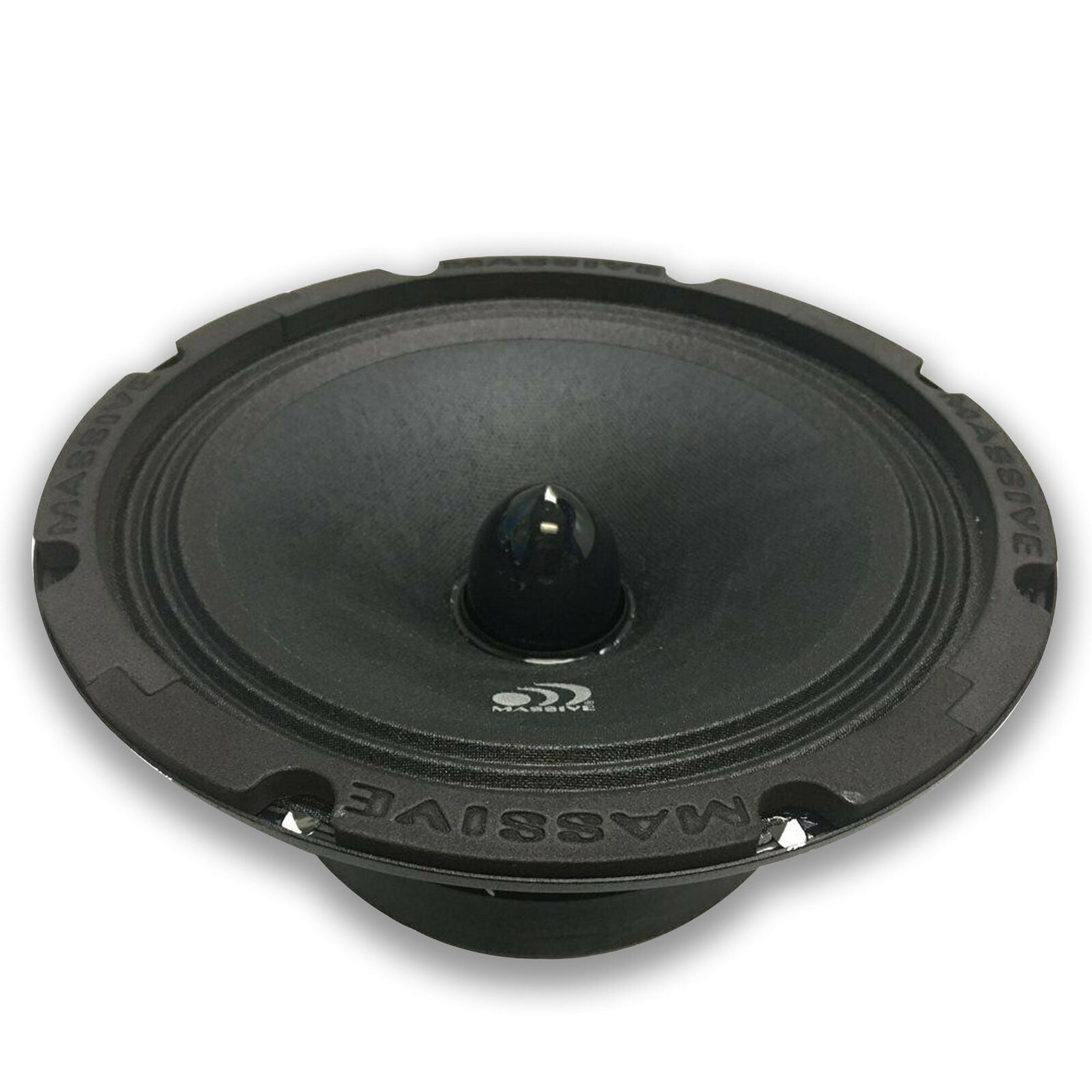 Massive Car Audio 8" Speakers 1200W 8 Ohm Bullet Tweeters 4 Ch Amp ...