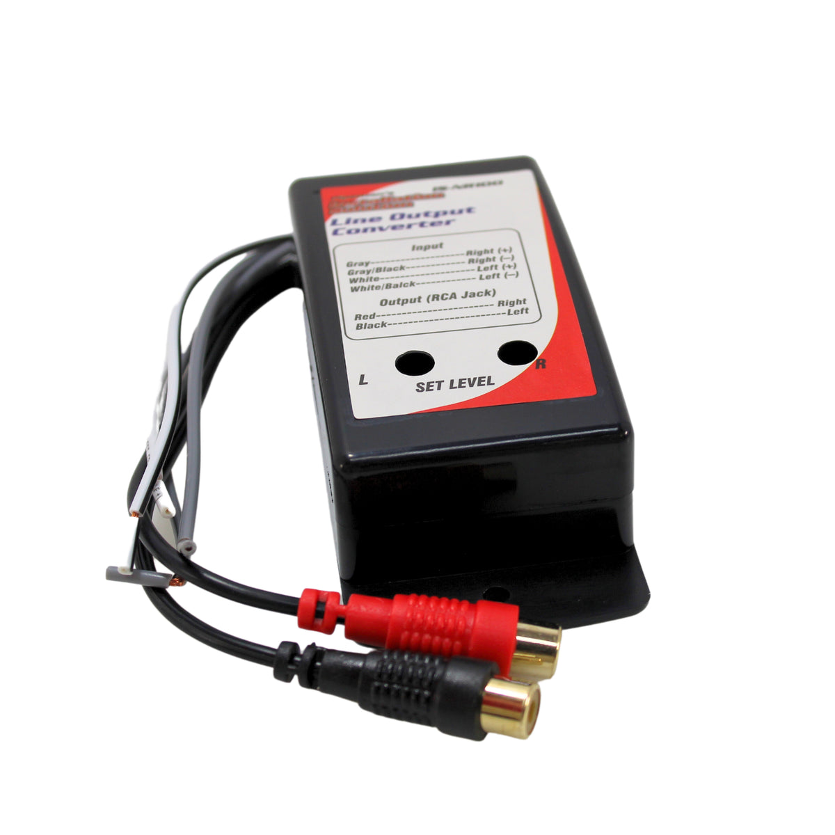 Pipeman's Installation Solutions Line 2-CH RCA Output Hi/Low Converter ...