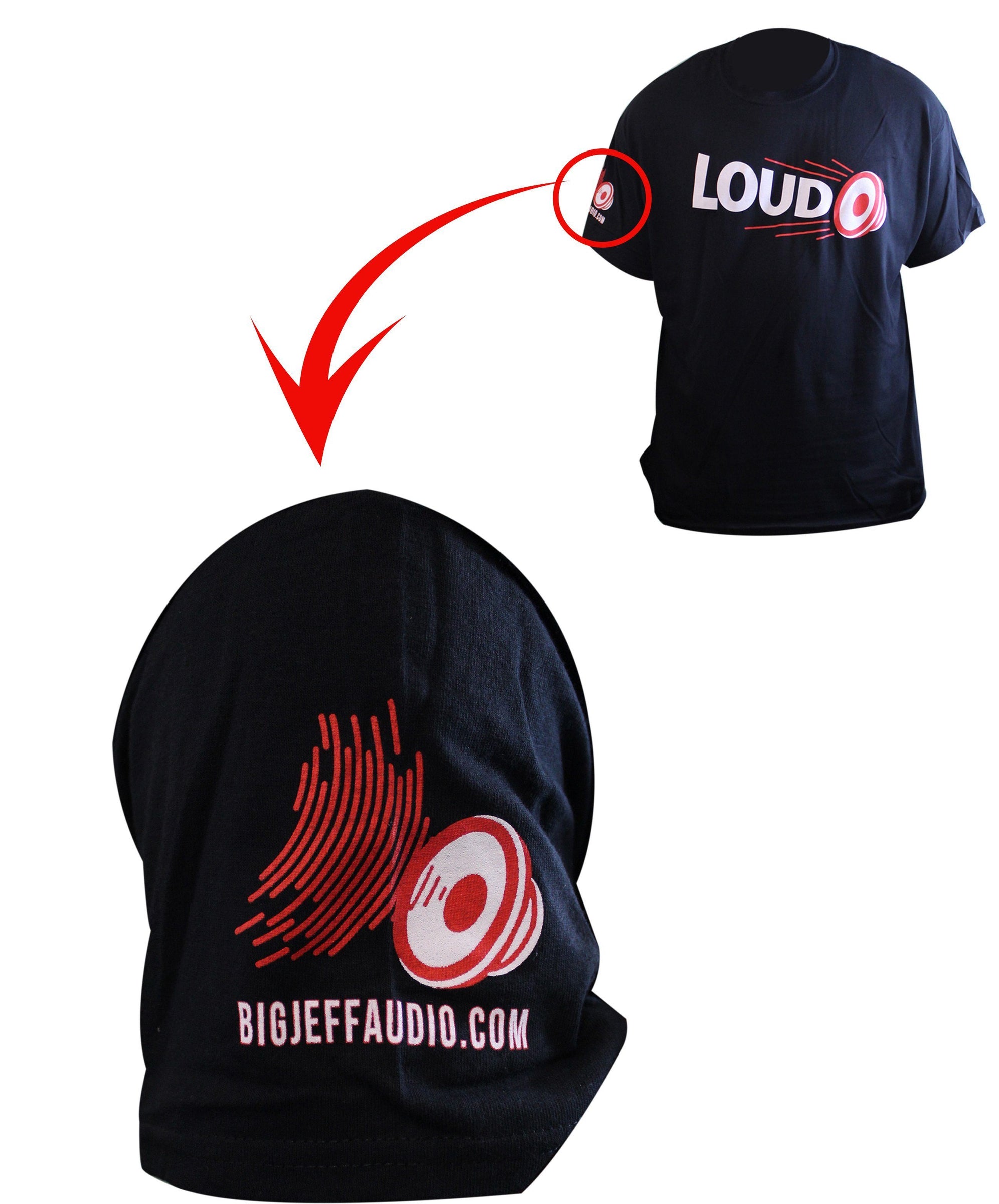 XXX-Large Official Big Jeff Audio LOUD Logo T-Shirt Big Jeff Audio ...