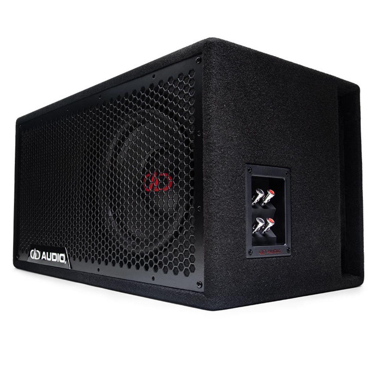 DD Audio 500 Series Single 10 Inch 1200 Watts Loaded Enclosure LE-510 ...