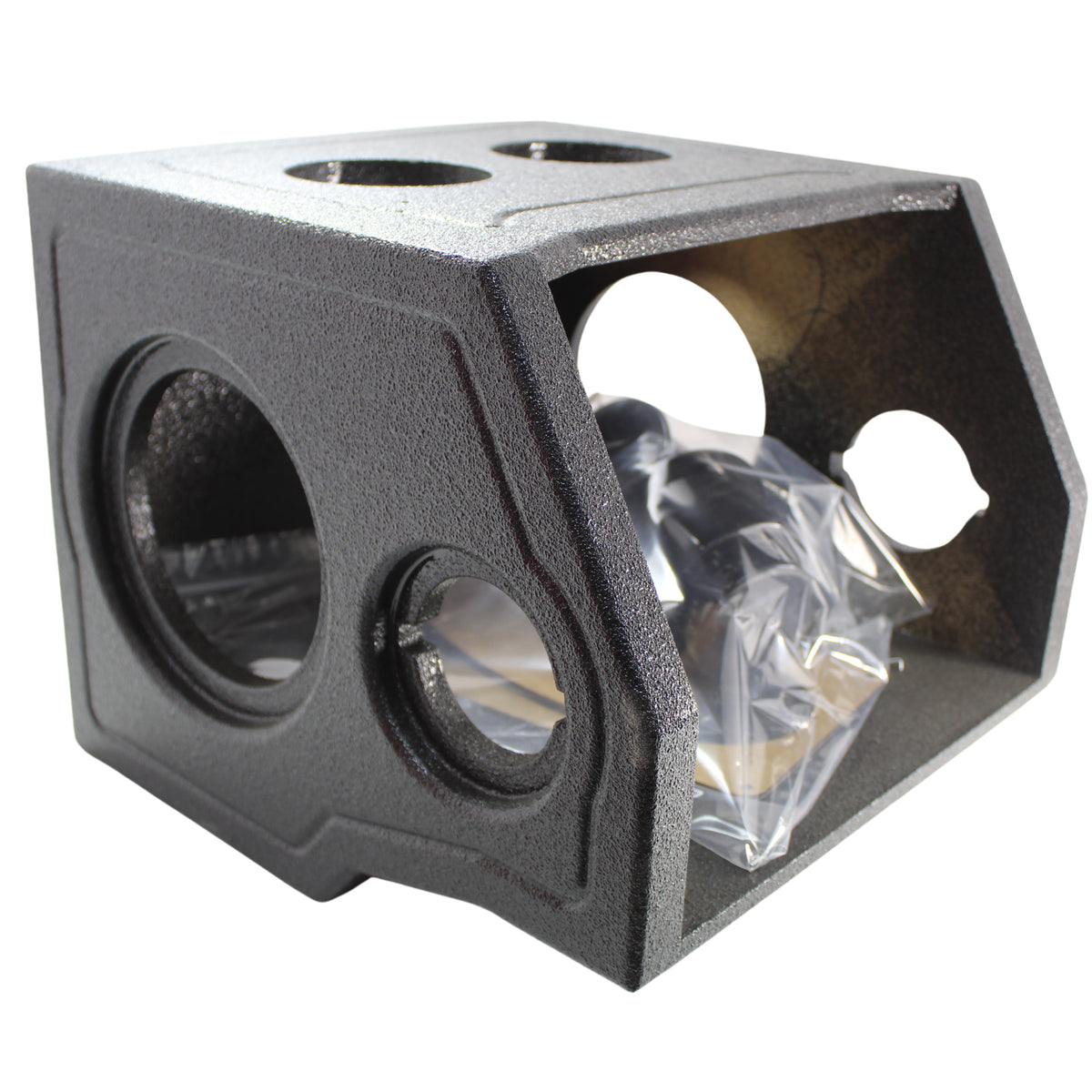 King Boxes Mini 04-08 Ford (2) 6.5" (2) 1" Tweeter Sprayed Center Cons ...