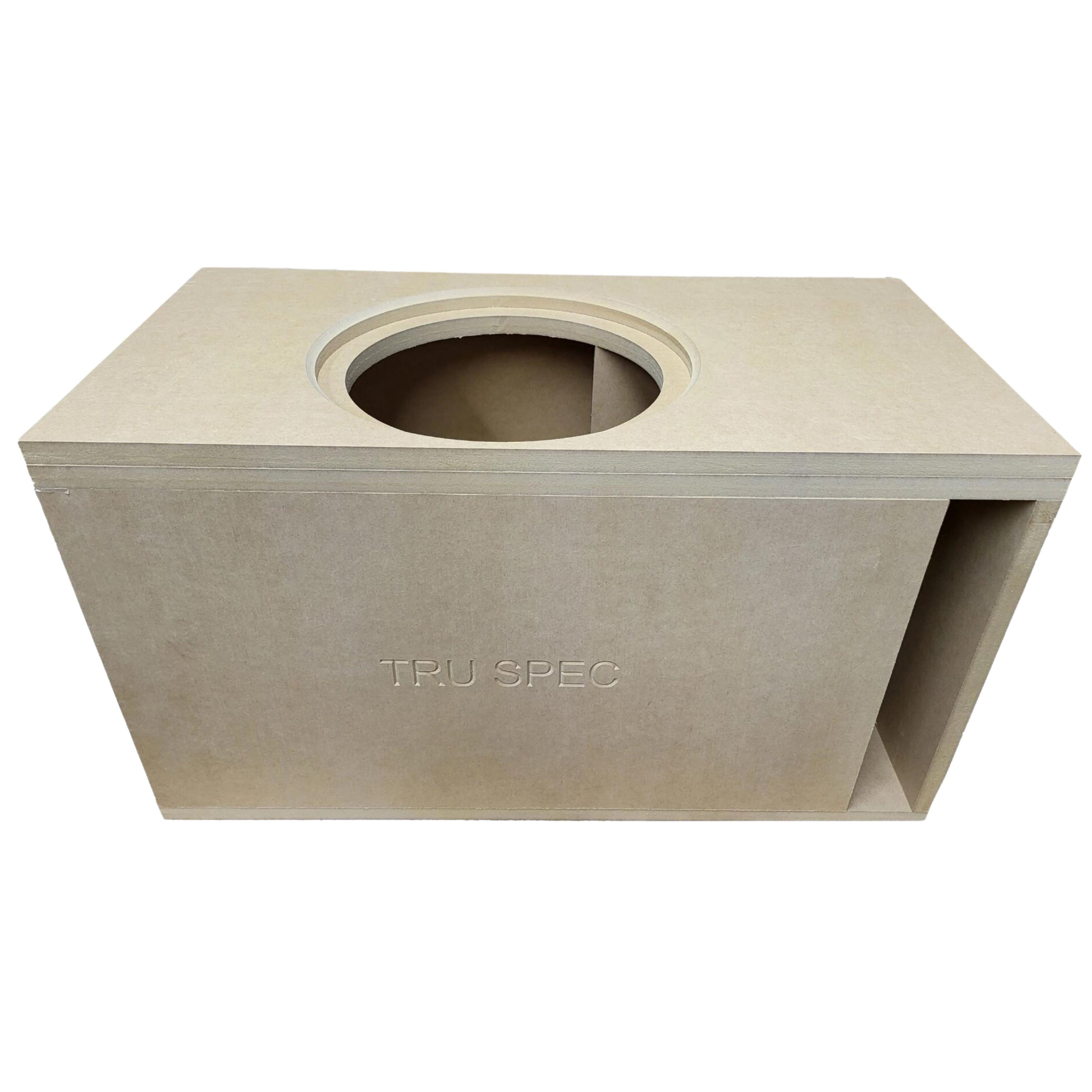 Tru Spec Back Vented Prefab Single Up Port 12" Subwoofer Enclosure ...