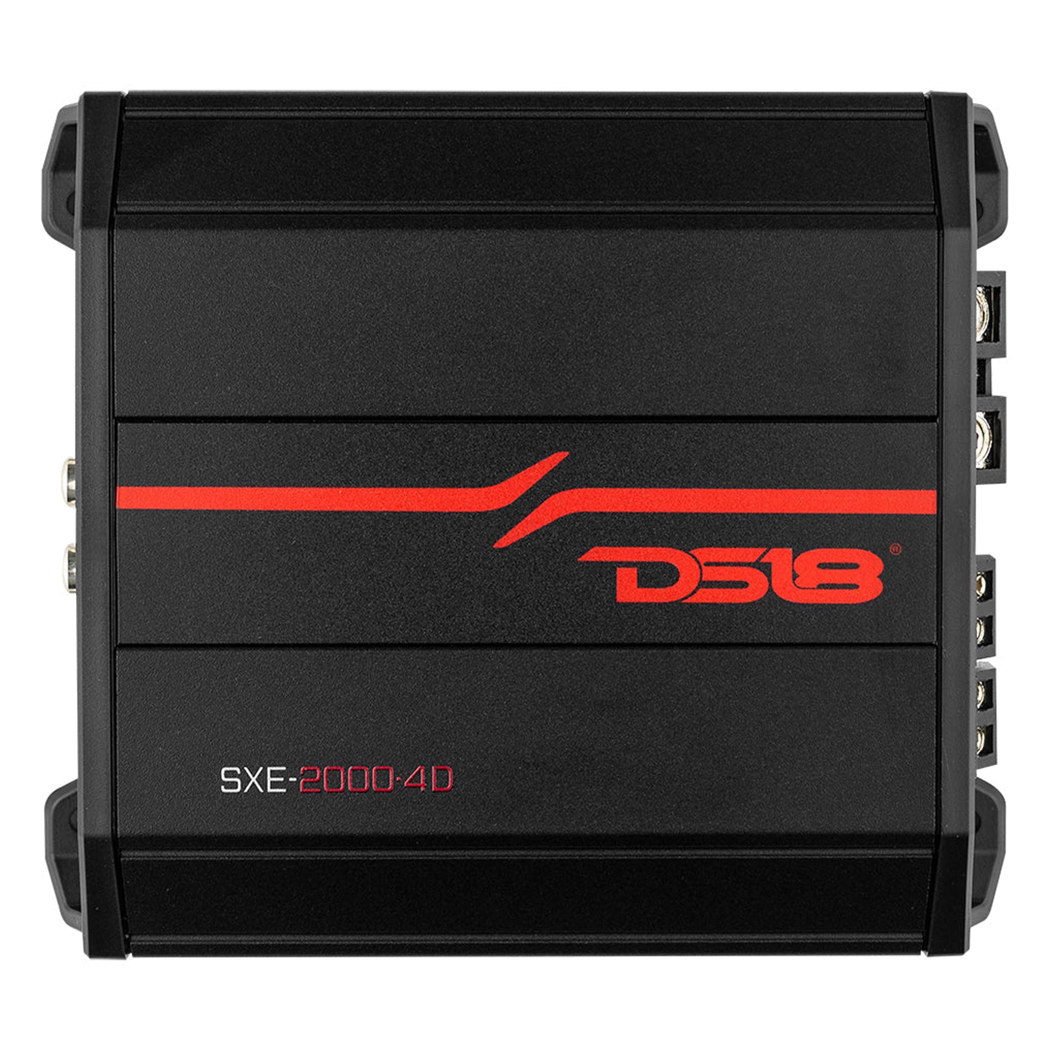 DS18 SXE Compact Amplifier 4 Ch Class D 4 Ohms 2000 Watts Black SXE-20 ...