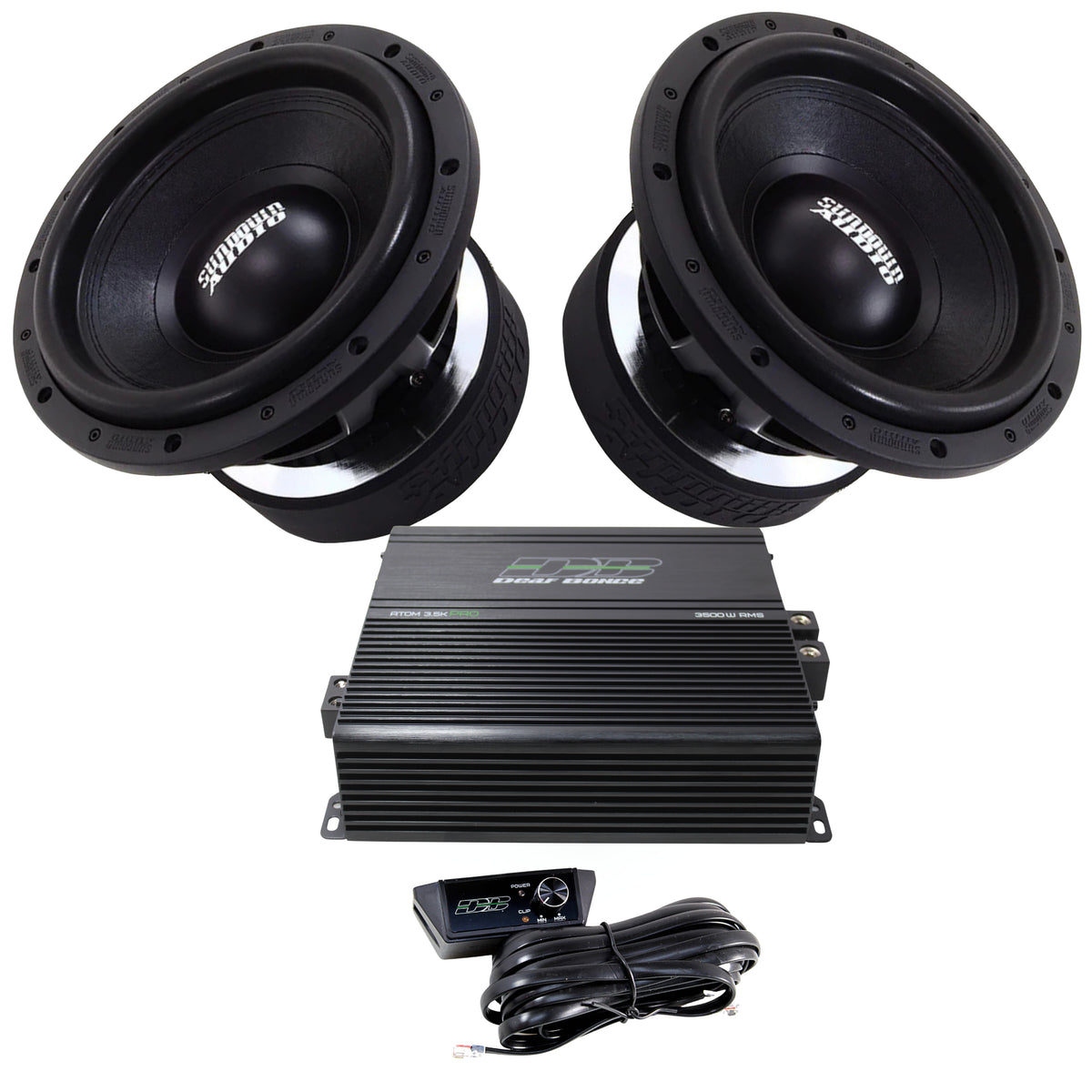 Sundown Audio U-Series v.2 12" Subwoofers w/Apocalypse ATOM 3.5K PRO A ...