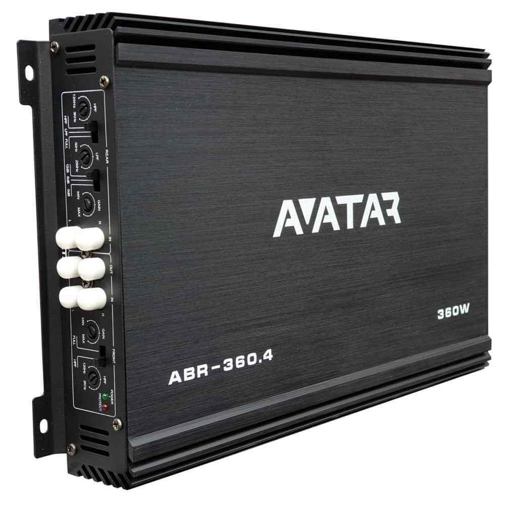Avatar ABR-360.4 4 Channel Class AB 360 Watt Amplifier Buran Series ...