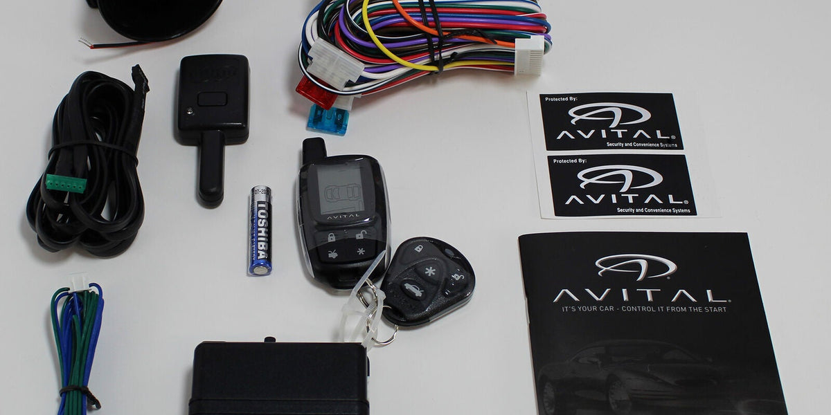 Avital 2-Way LCD Security System 1500 FT Range 2 Remotes — Big Jeff ...