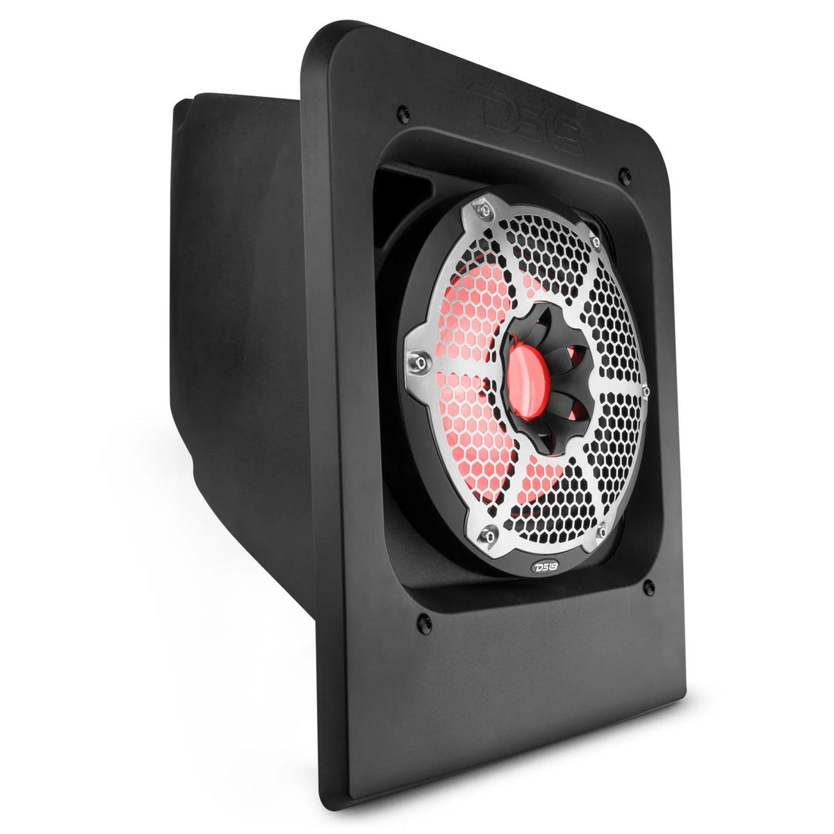 DS18 Polaris Slingshot Rear Loaded 10" Marine Subwoofer Enclosure w/RG ...