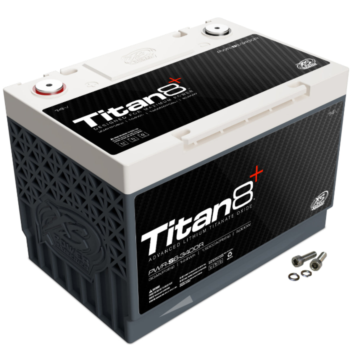 XS Power 14V BCI Group 34R, 6000W Lithium Titanate Battery PWR-S6-3400 ...
