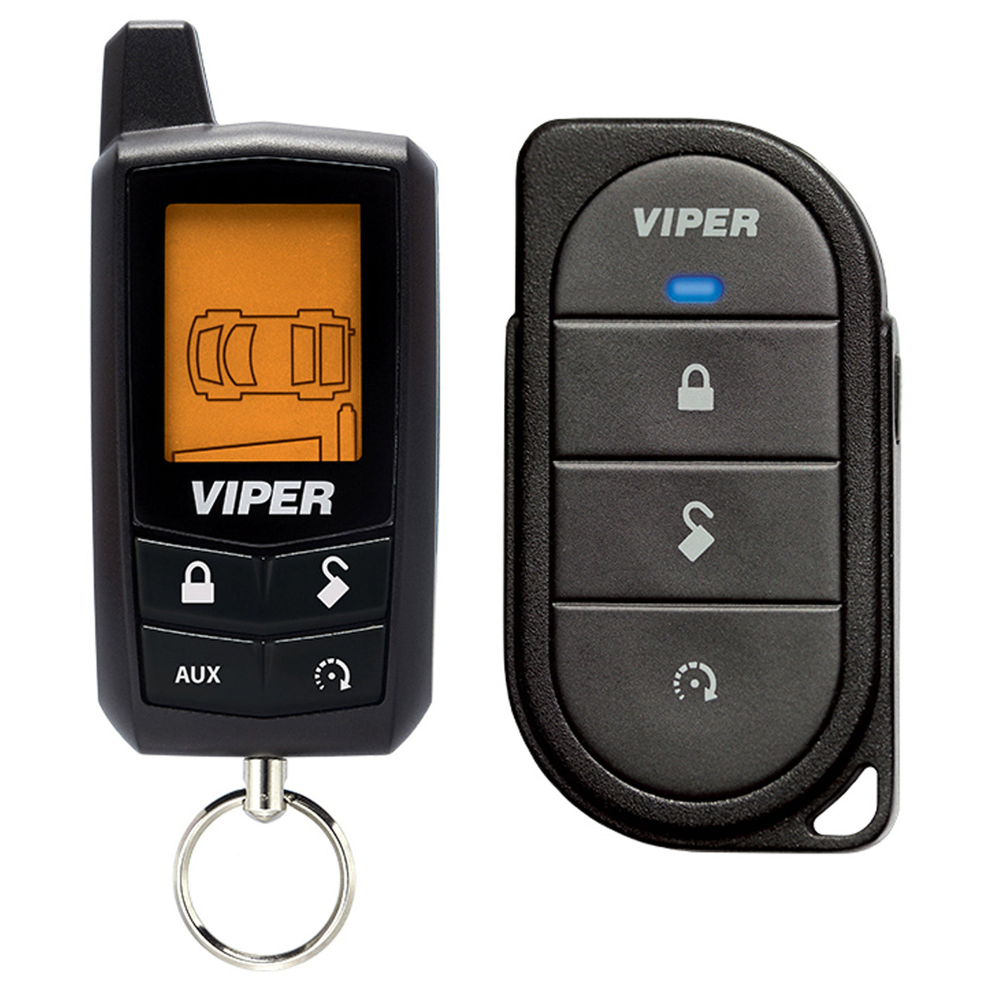 Viper Responder 350 Security System LCD Screen 2-Way Keyless Entry ...