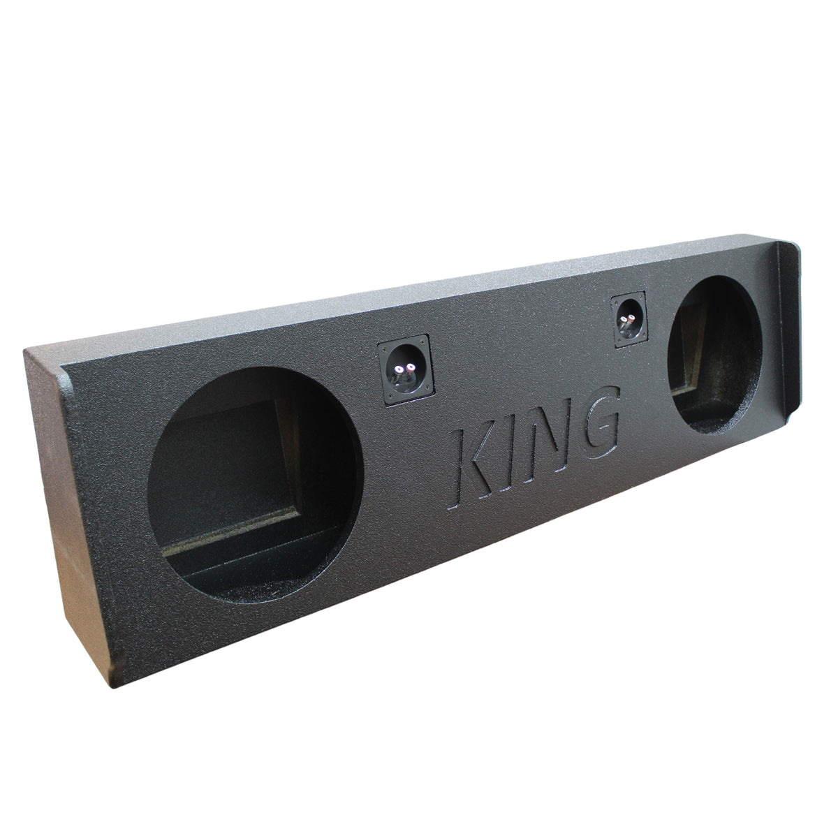 King Boxes 12" Dual Sprayed Sealed Box 14-18 Silverado/Sierra Crew Cab ...