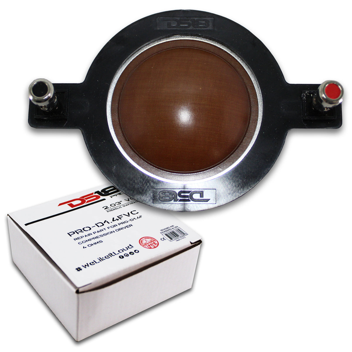 DS18 2.03" VC Phenolic Replacement Diaphragm Recone for PRO-D1.4FVC ...