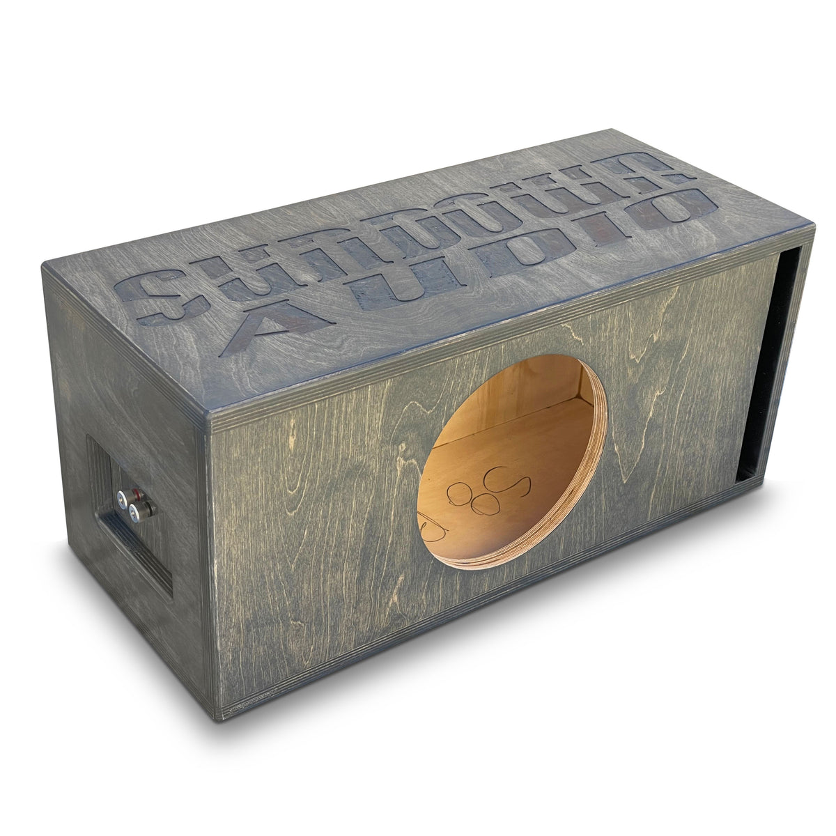 Adire Audio Birch Single 8" (24mm baffle) Ported Enclosure 1.0^3 tuned ...