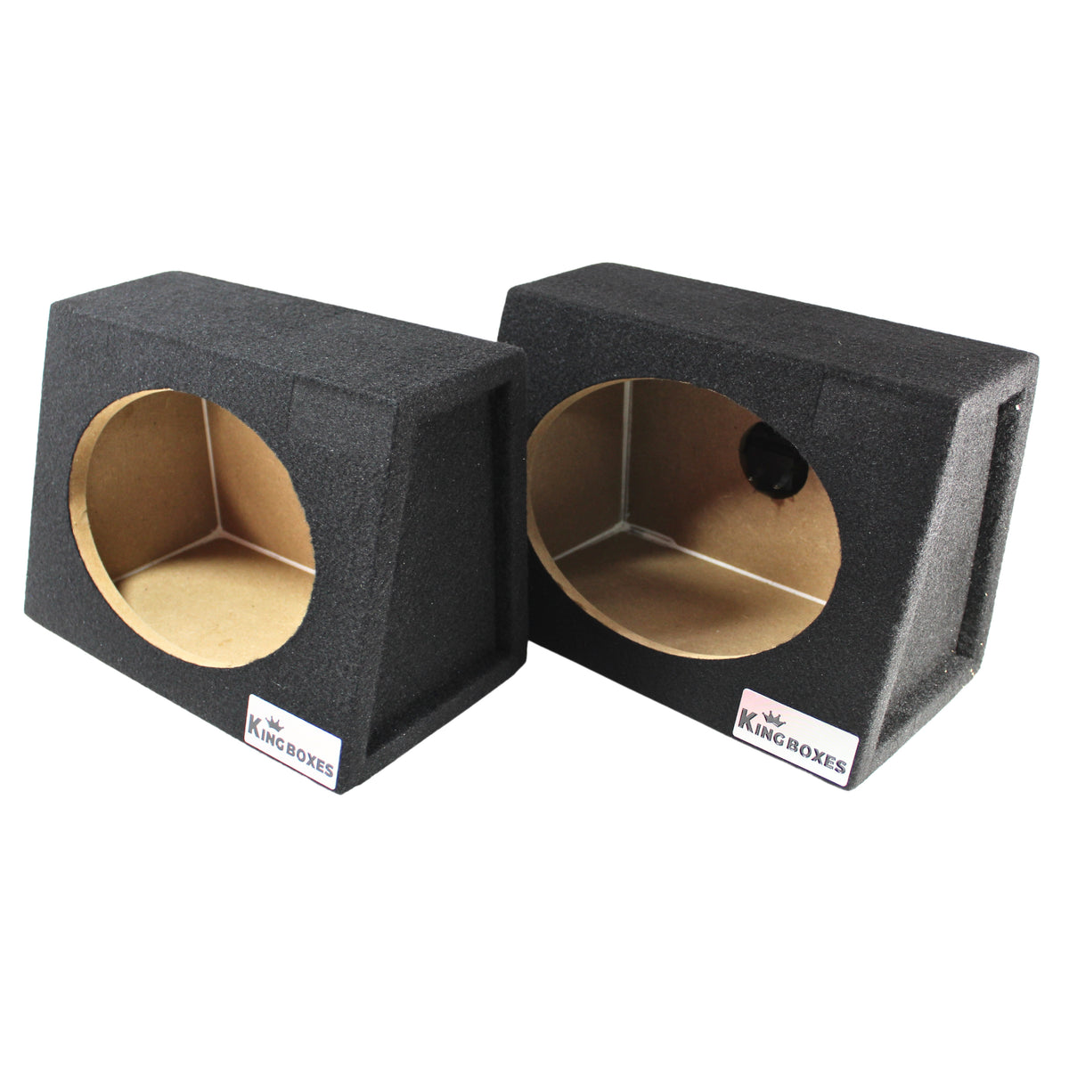 King Boxes 6x9" Universal Pair Carpet Car Speaker Enclosures KG-A69 ...