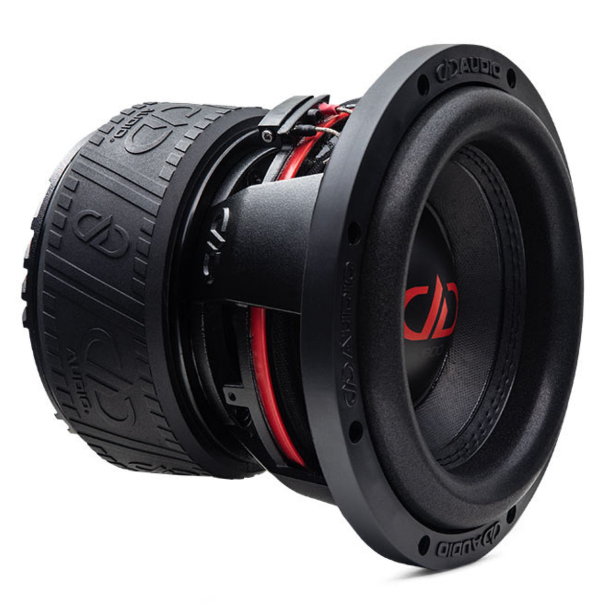 DD Audio 8 Inch Dual 4 Ohm 3000W Peak Power Tuned Subwoofer 608F-D4 ...