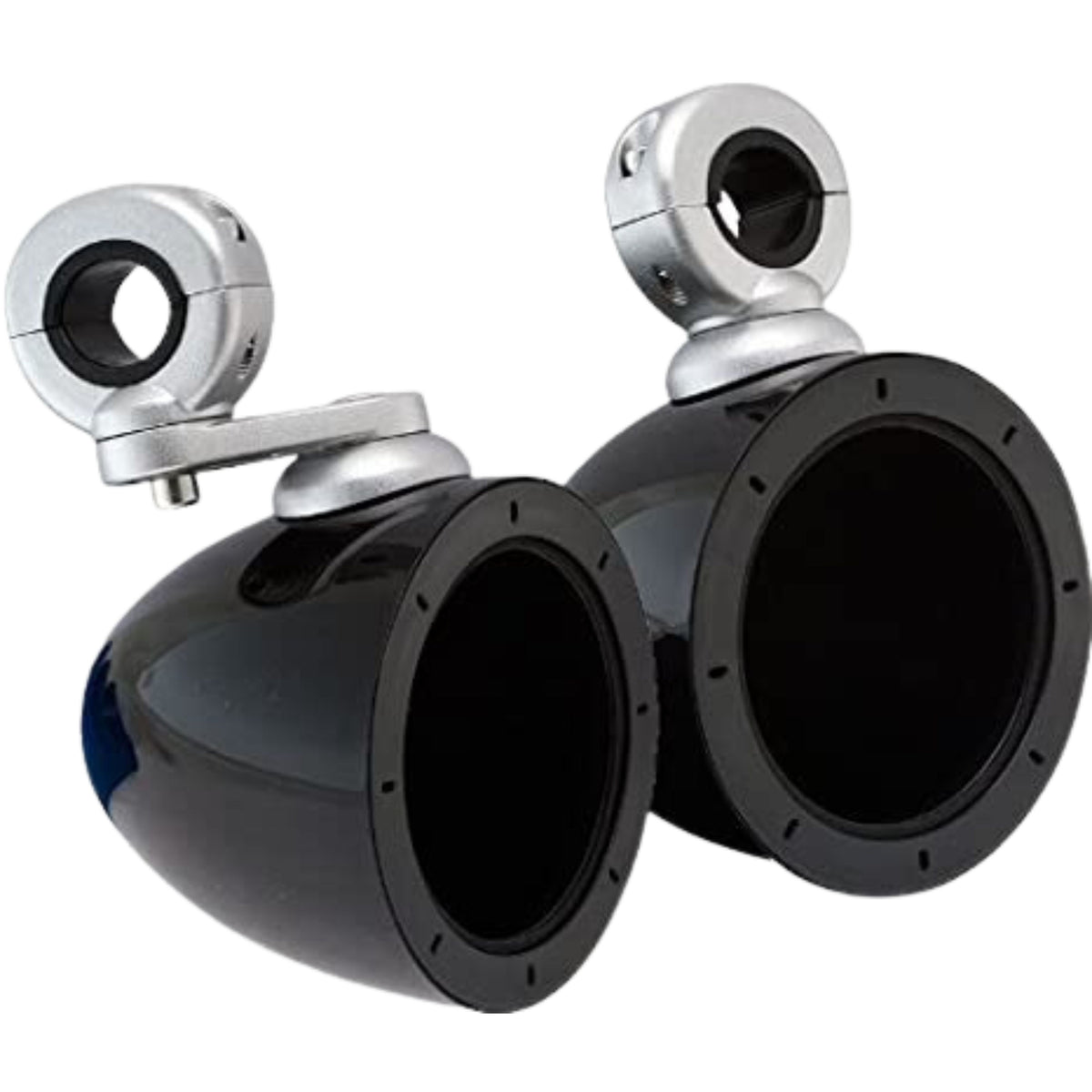 Kicker Pair of Black 4" Mini Marine Wakeboard Tower Speaker Enclosures ...