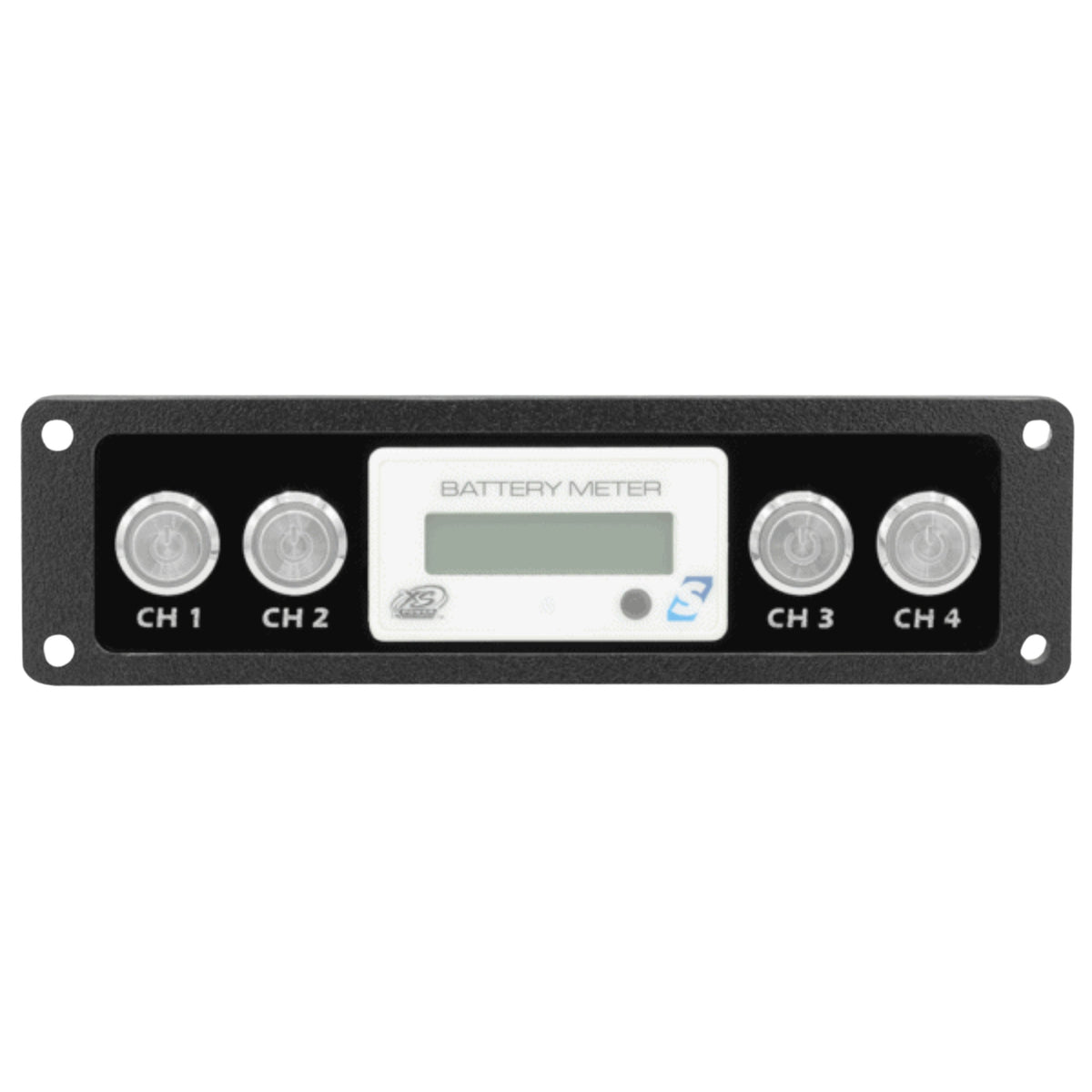 Single DIN Switch Panel With Cut Out For XS Power Battery Monitor Volt ...