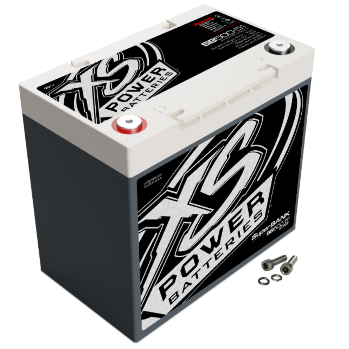 XS Power 12V AGM Super Capacitor Group 51 4000W 500 Farad 10000 Amps ...