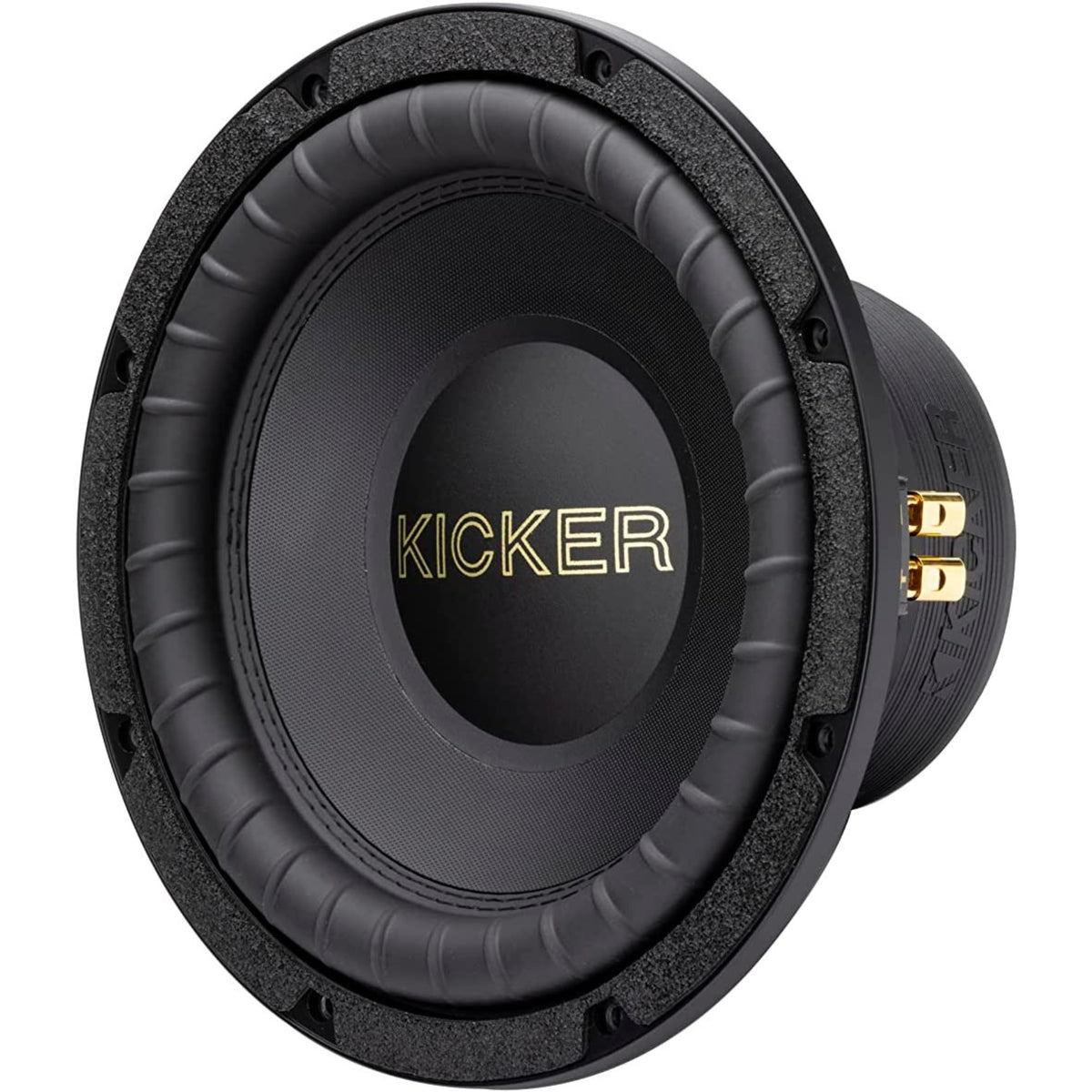 Kicker 50th Anniversary 10" 800W Dual 4 Ohm Competition Gold Subwoofer — Big Jeff Online Inc