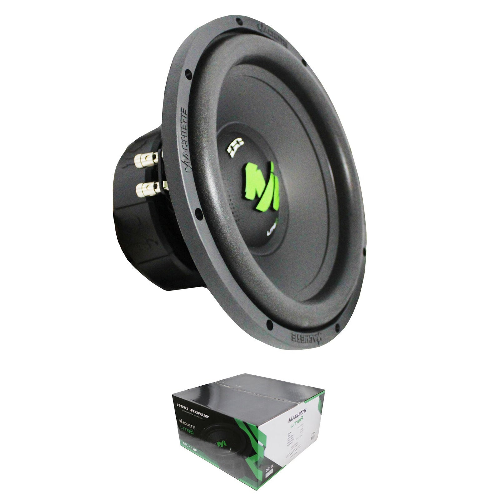 Deaf Bonce 12" Subwoofer 600W Dual 2 Ohm Voice Coil Machete ML-12S-D2 ...