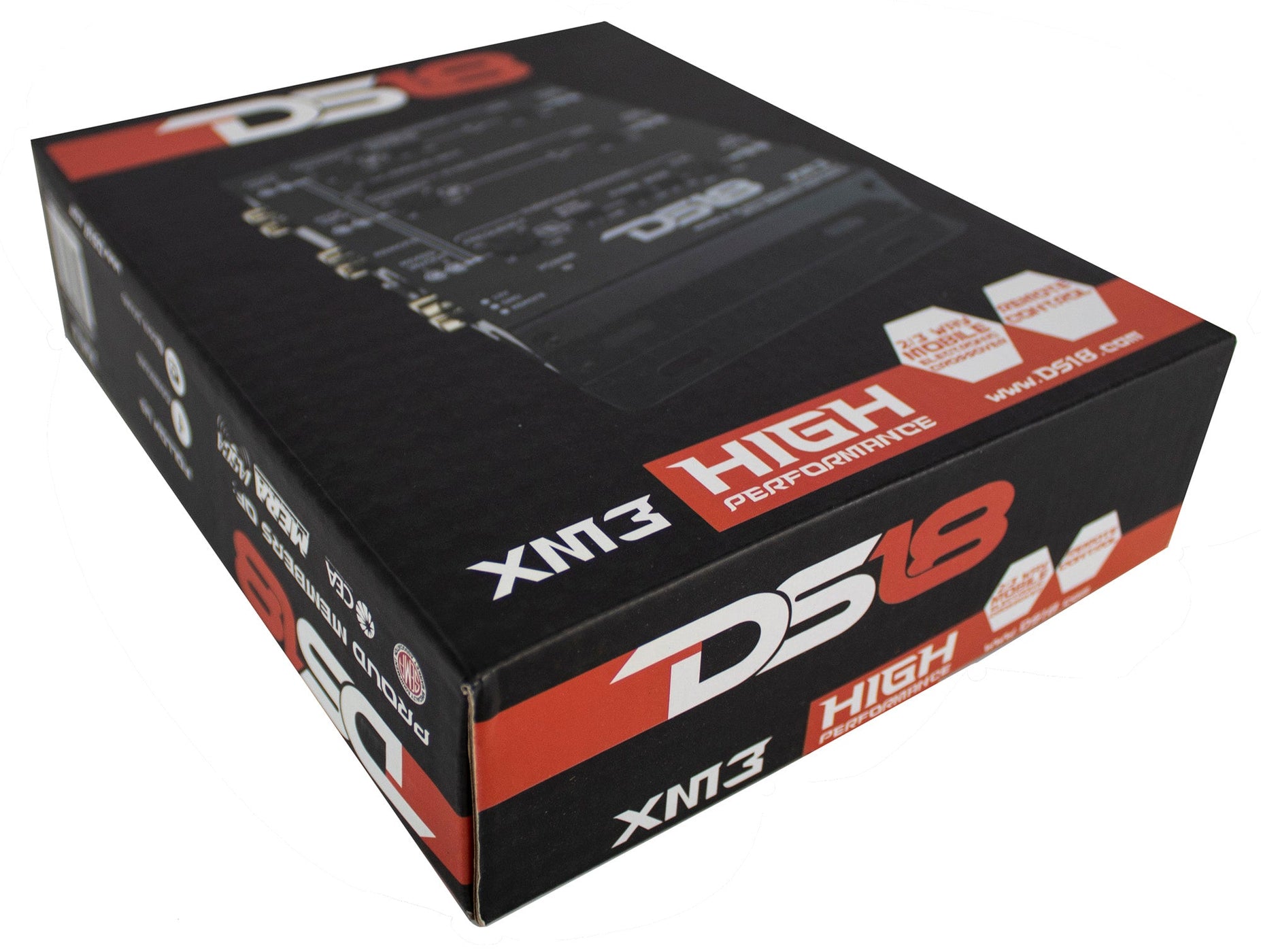 DS18 Combo KEQ7 7 Channel Equalizer + XM3 3 Way Electronic Crossover ...