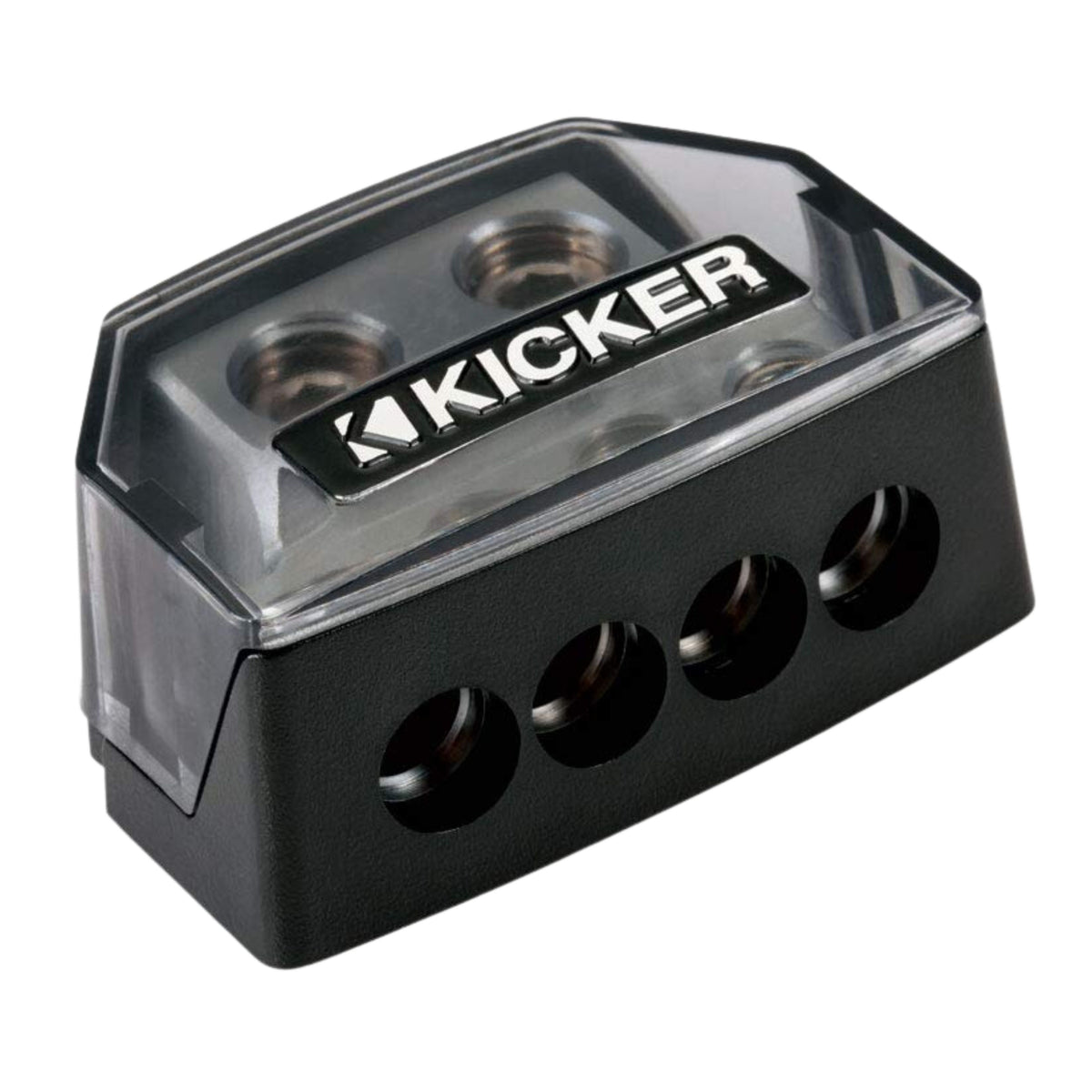 KICKER 4-Way Power/Ground Distribution Block – 1/0 to 4 AWG | 46DB4 ...