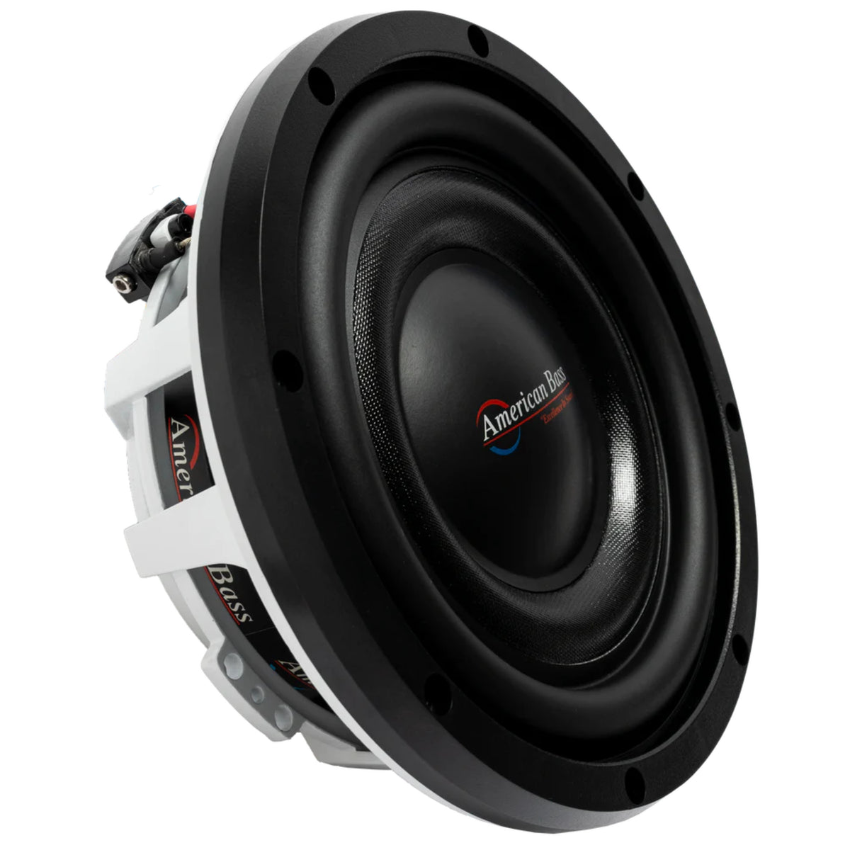 American Bass Titanium 844 8" 300 Watt RMS 4-Ohm DVC Shallow Subwoofer ...