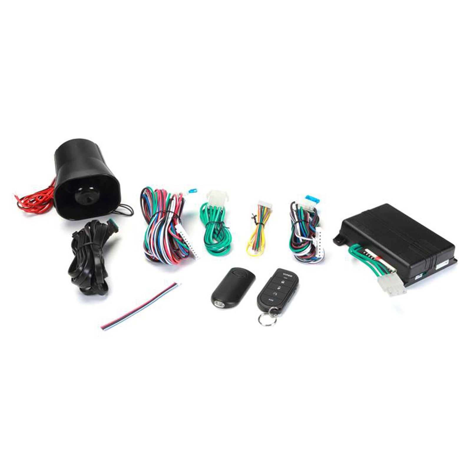 Viper 1 Way 1 Remote Security System 1/2 Mile Range 4 Door Locks 3606V ...