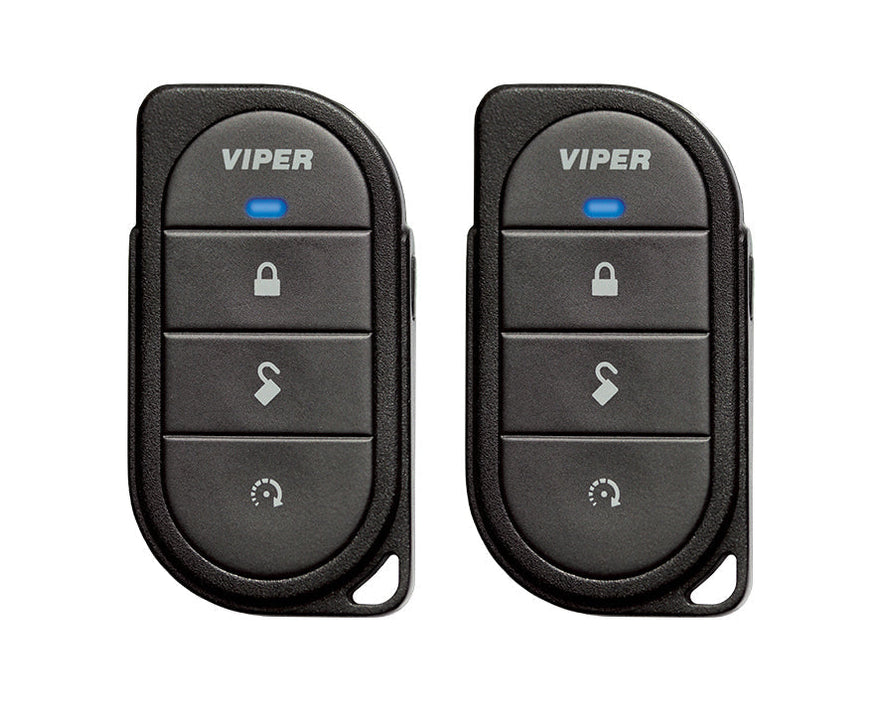 Viper 350 PLUS 1-Way Security 2 Remotes Control Center + 2 Door Locks ...