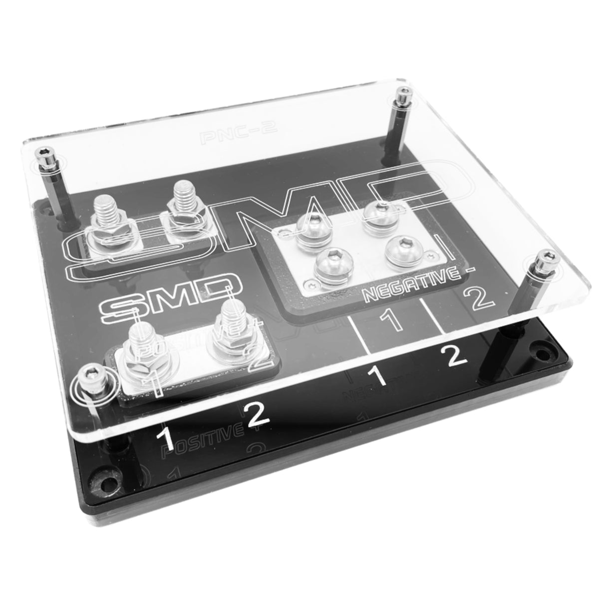 SMD PNC-2 Dual ANL Fuse Holder 2 Positive 2 Negative Distribution Bar ...