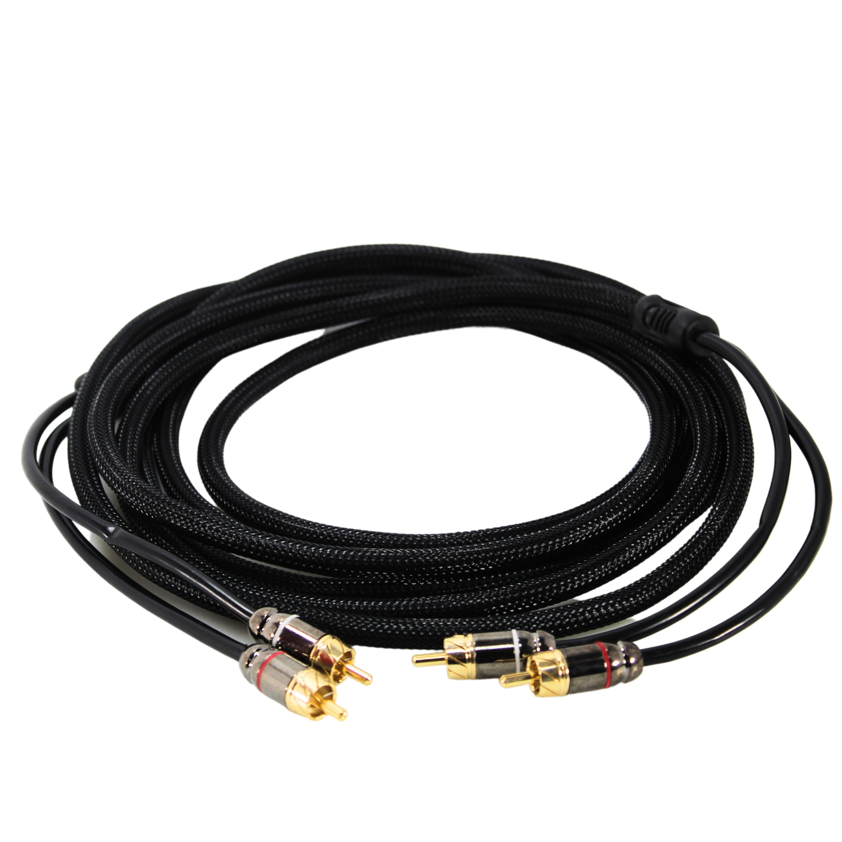 Full Tilt Audio HQ Series 12FT RCA Gold Plated Tip 2 channel Cable FT ...
