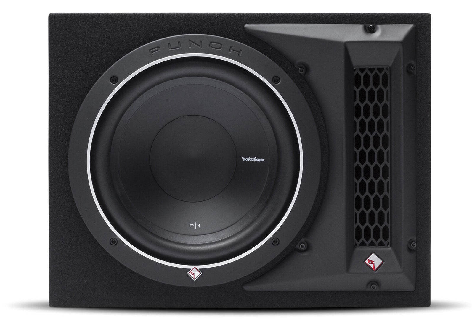 Rockford Fosgate Punch Single P1 12" 500W 4Ohm Loaded Woofer Enclosure ...